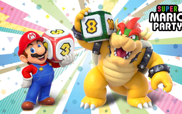 Super Mario Party Game Board HD Wallpaper