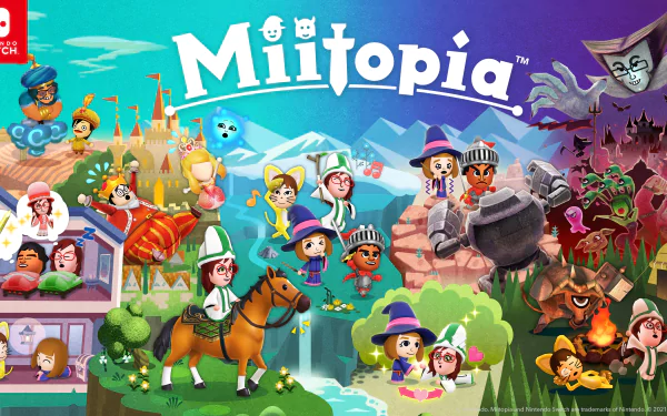 Download Video Game Miitopia HD Wallpaper