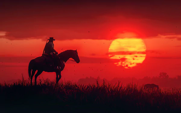 HD Wallpaper: Red Dead Redemption Cowboy Adventure