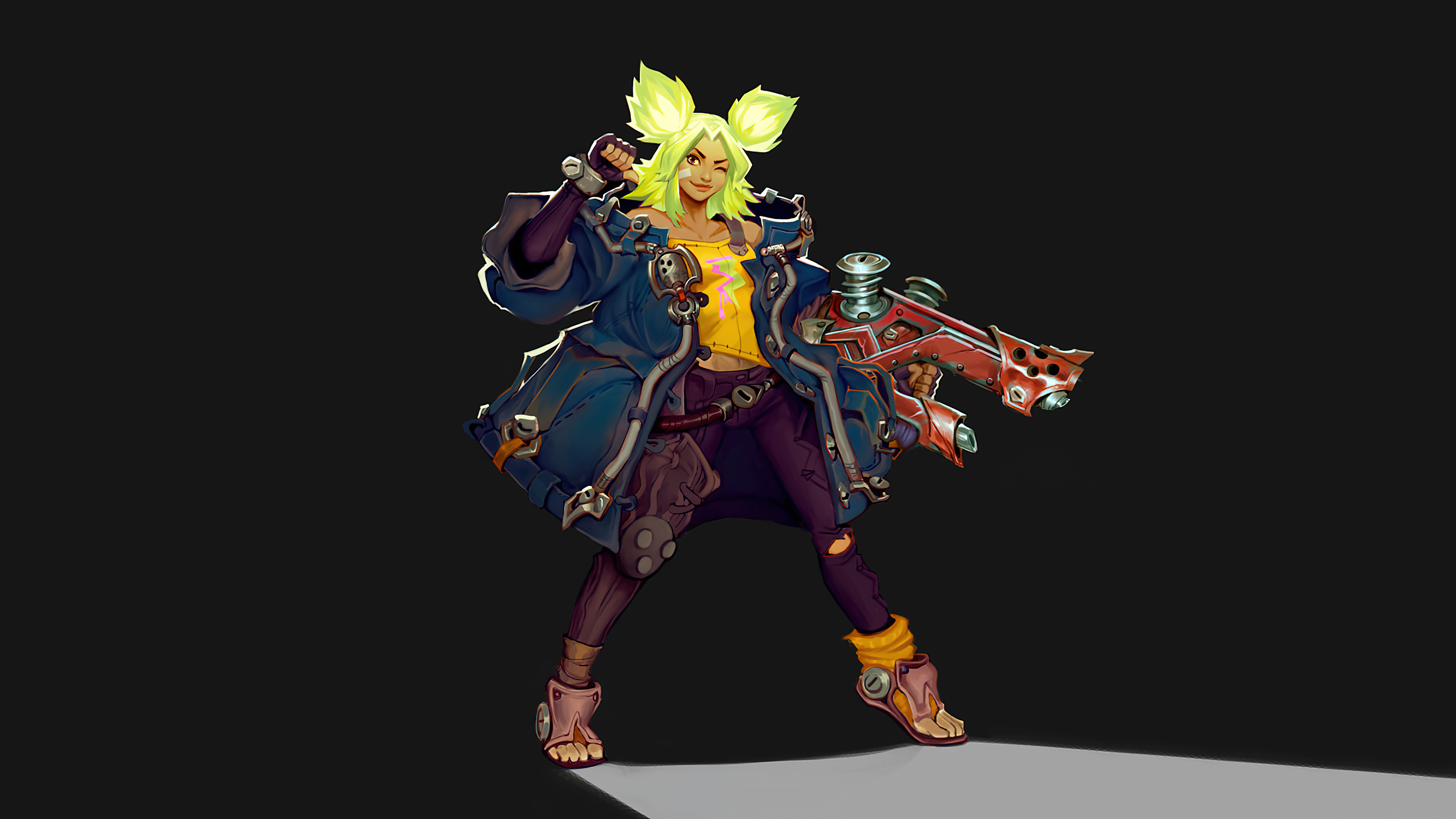 Zeri from League of Legends - 4K Ultra HD Wallpaper