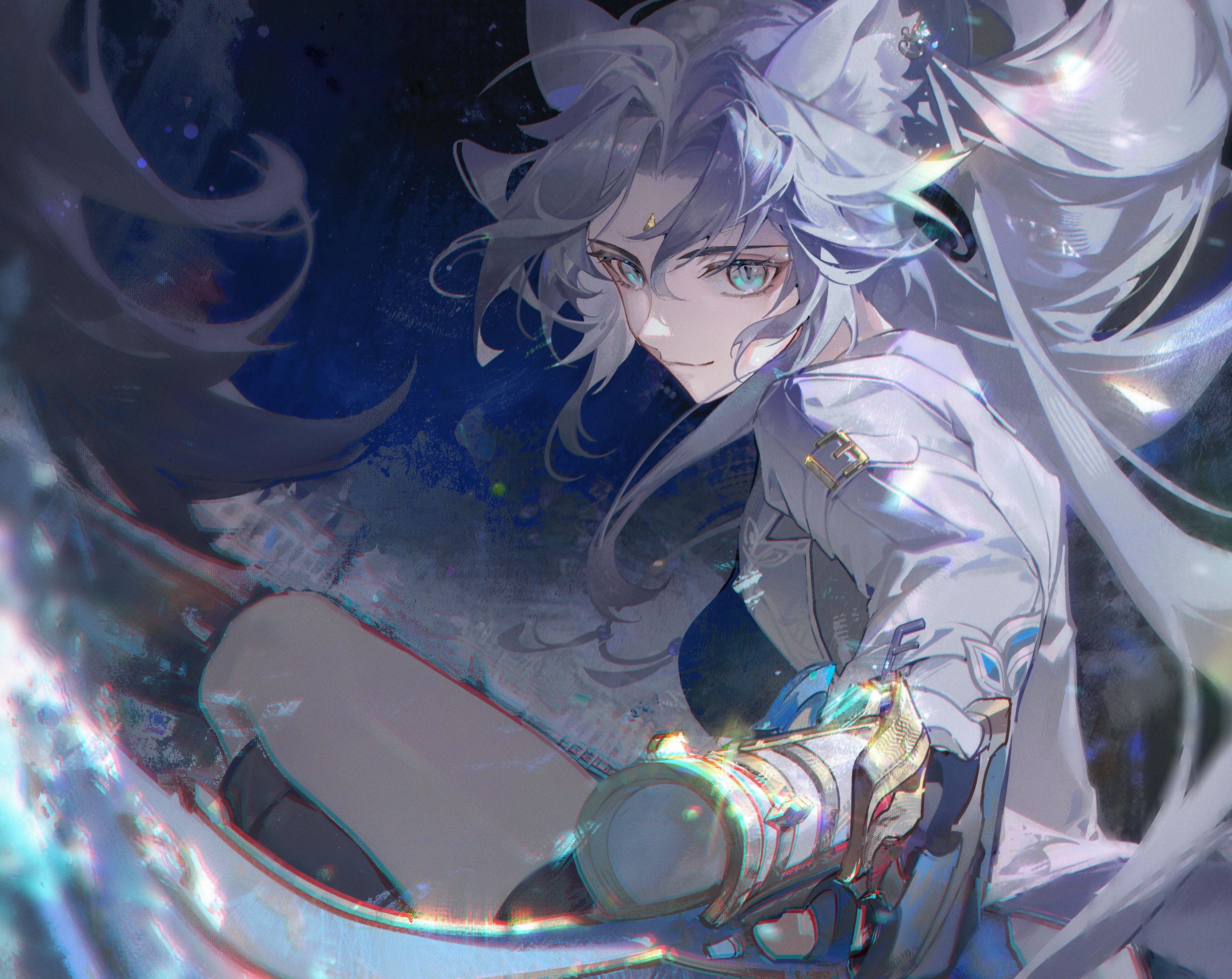 Feixiao in Action | HD Wallpaper from Honkai: Star Rail by crow