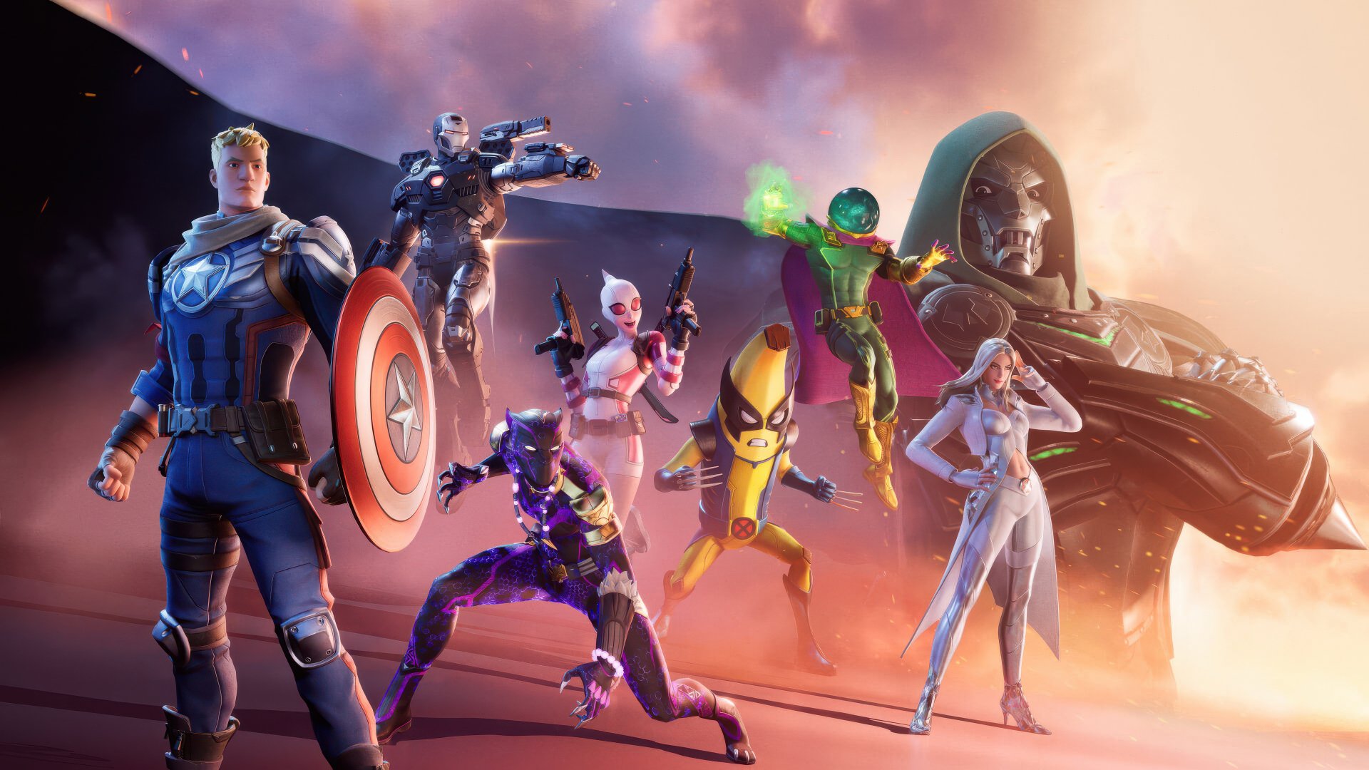 Fortnite Battle Royale 4K Ultra HD Wallpaper – Epic Heroes Assemble