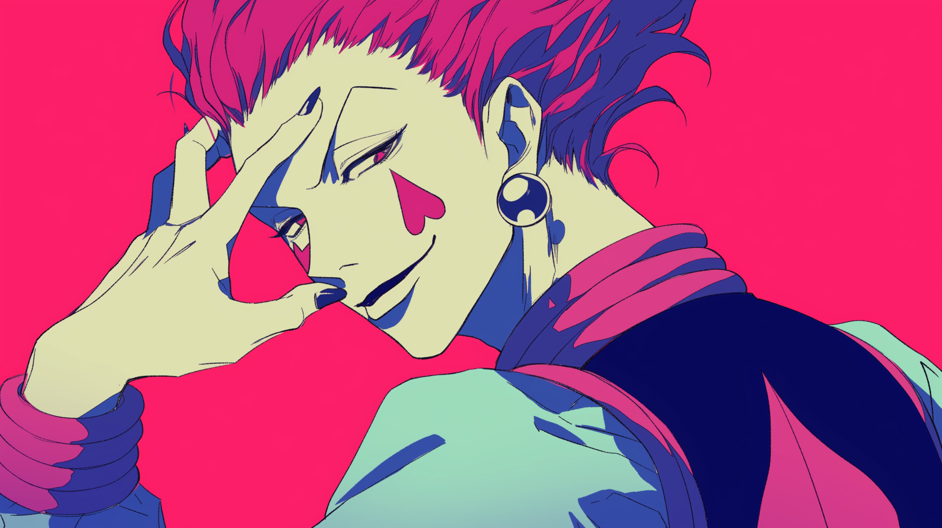 Hisoka HD Wallpaper from Hunter x Hunter by patrika