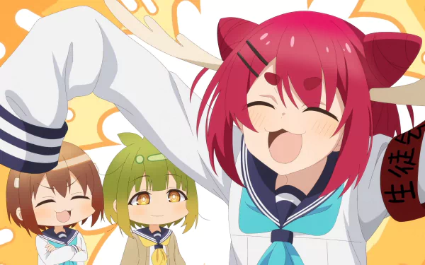 Download Anime My Deer Friend Nokotan Noko Shikanoko Meme Bashame Neko ...