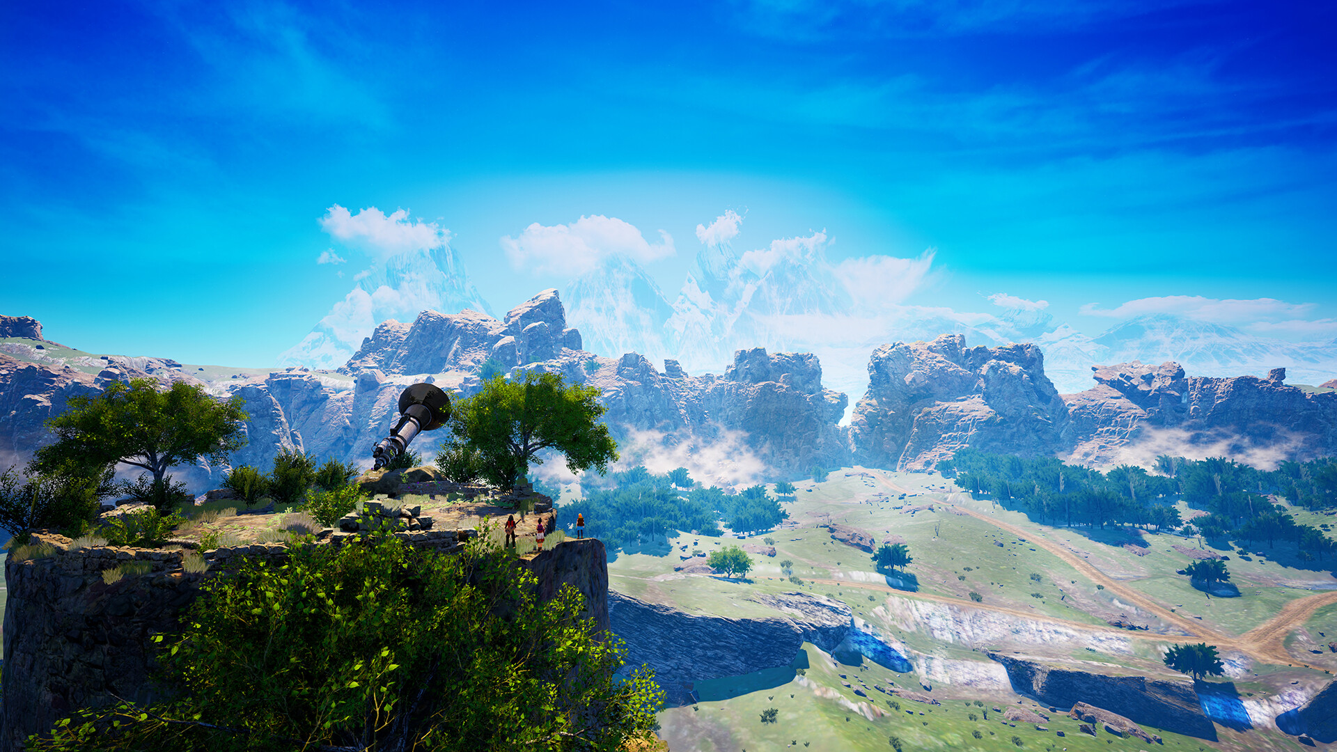 Albatroz HD Wallpaper: Epic Landscapes from the Video Game World