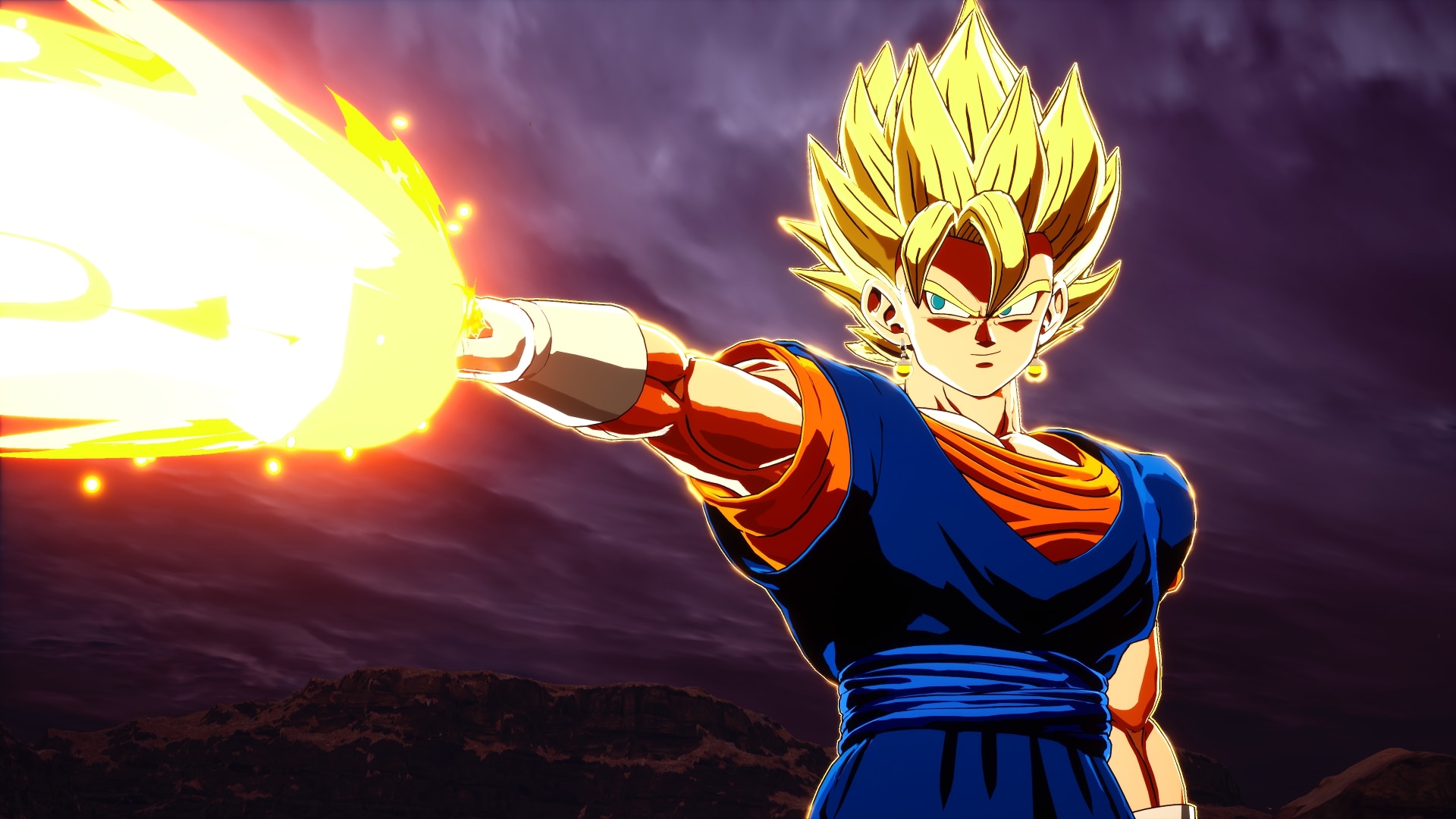 Vegito Super Saiyan HD Wallpaper from DRAGON BALL: Sparking! ZERO