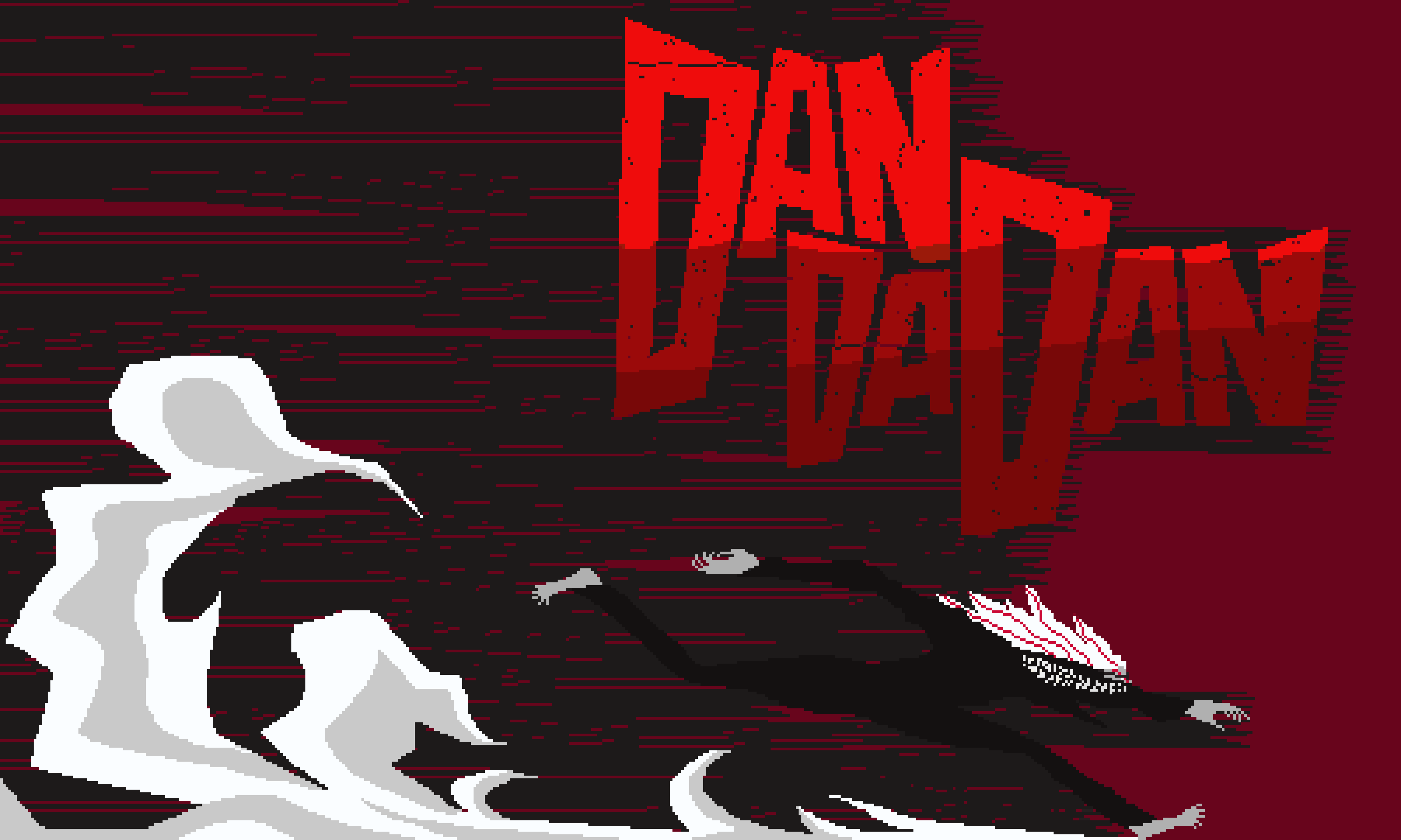 Dandadan Anime Pixel Art 4K Ultra HD Wallpaper Tribute to Ken Takakura ...