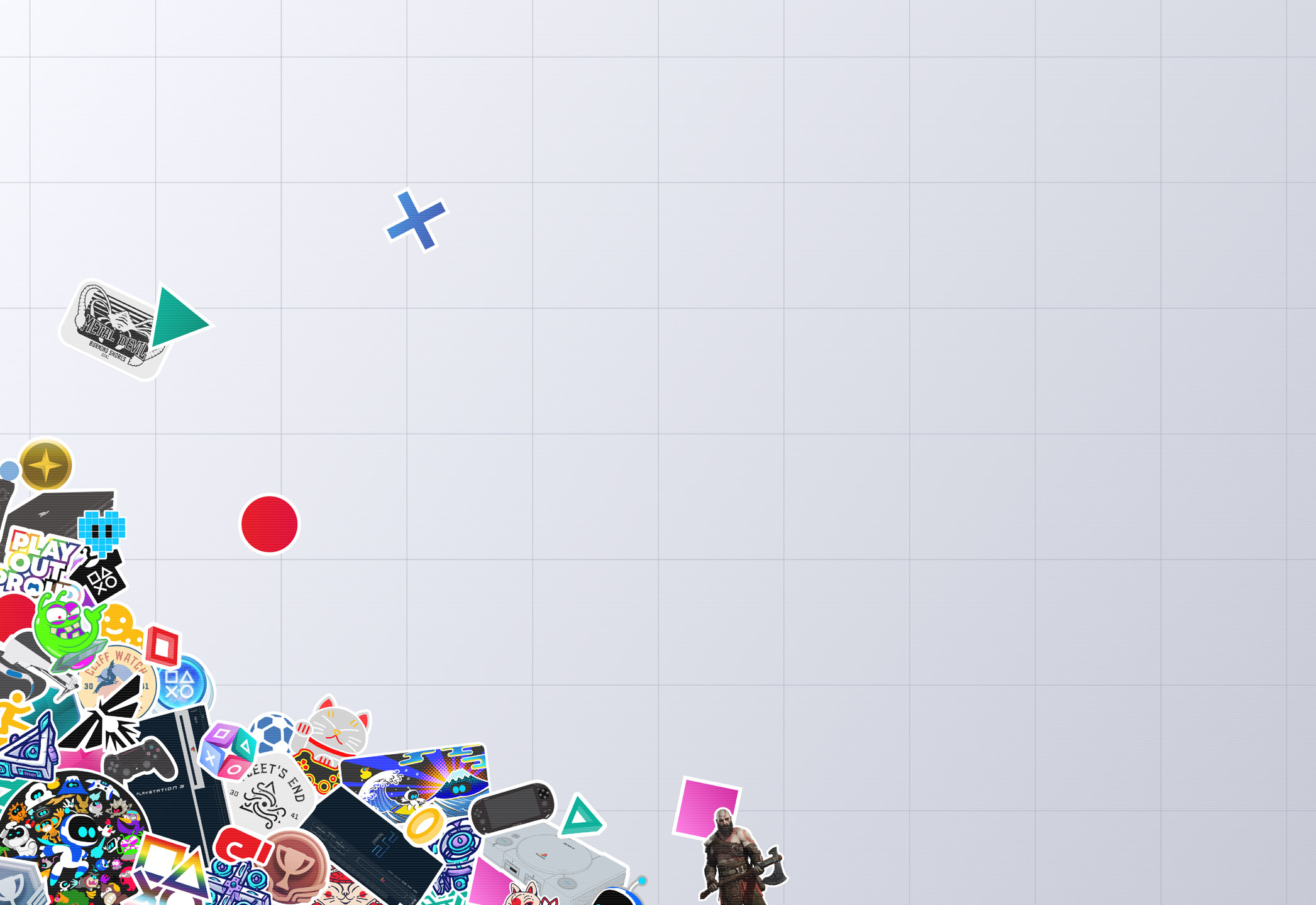 Dynamic PlayStation HD Wallpaper: A Gamer's Delight