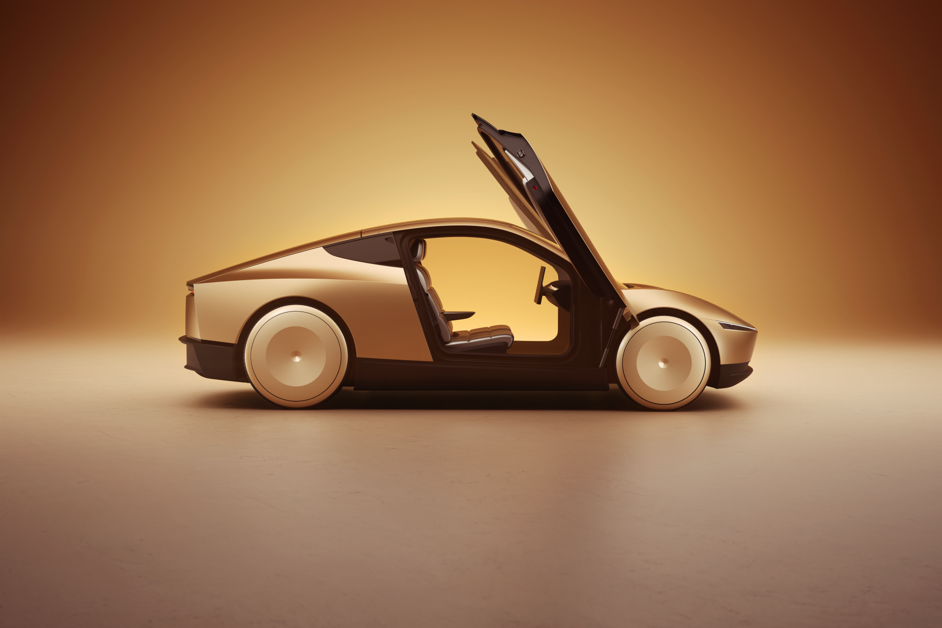 Tesla Cybercab: Futuristic Robotaxi in 8K Ultra HD