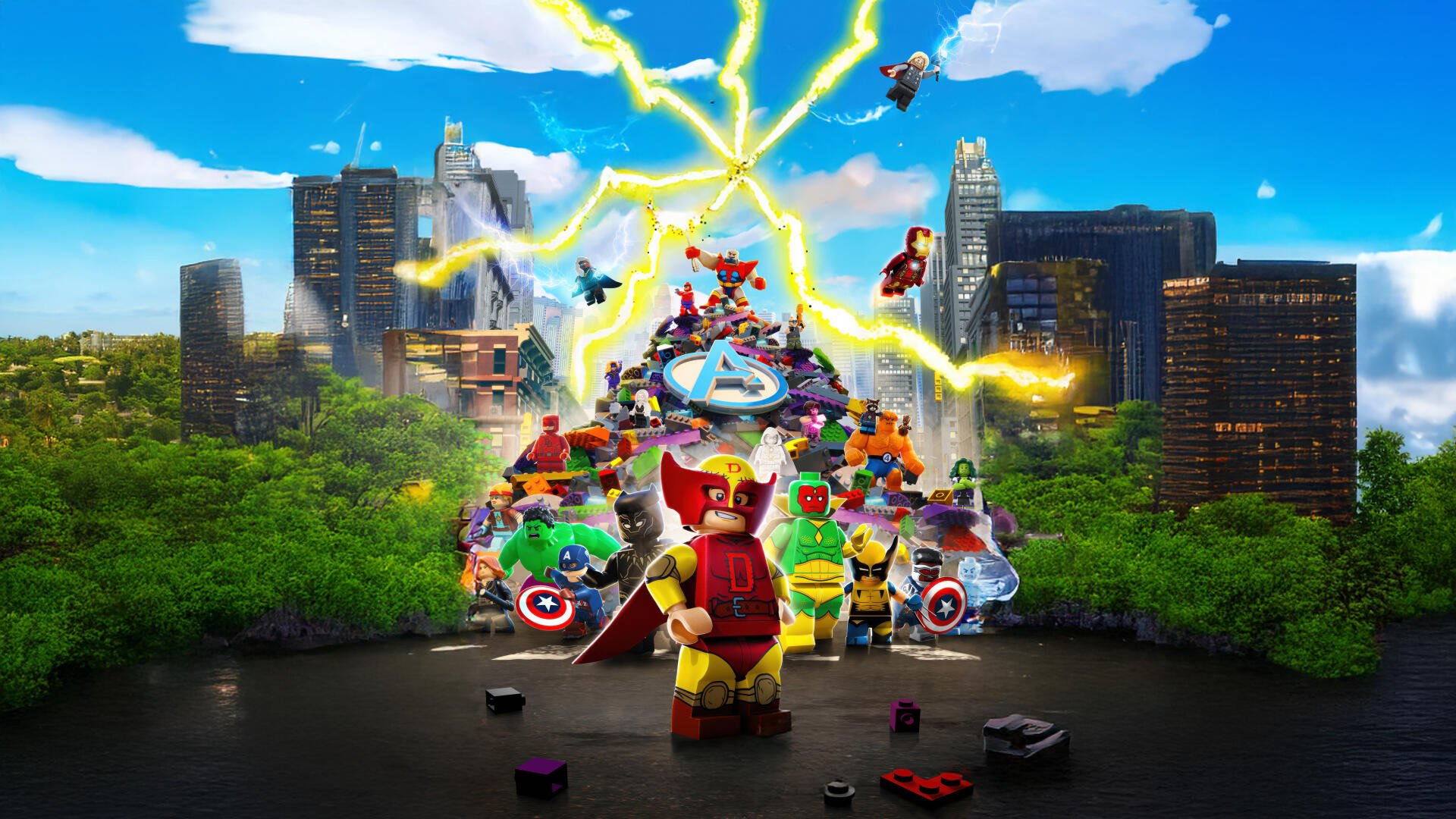 Lego Marvel Avengers Mission Demolition 4k Wallpapers