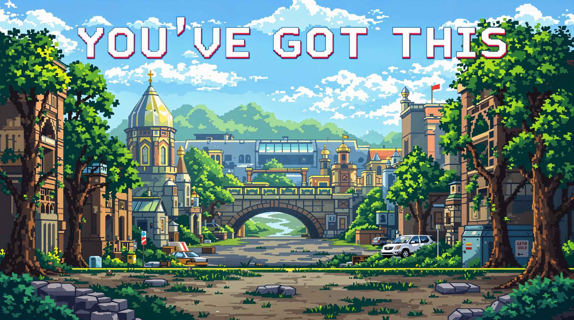 You've Got This: Inspiring 4K Ultra HD Wallpaper by QuantumCurator