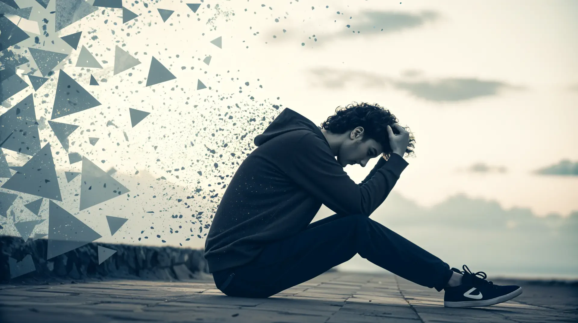 Heartbroken Reflections: A 4K Ultra HD Wallpaper by QuantumCurator