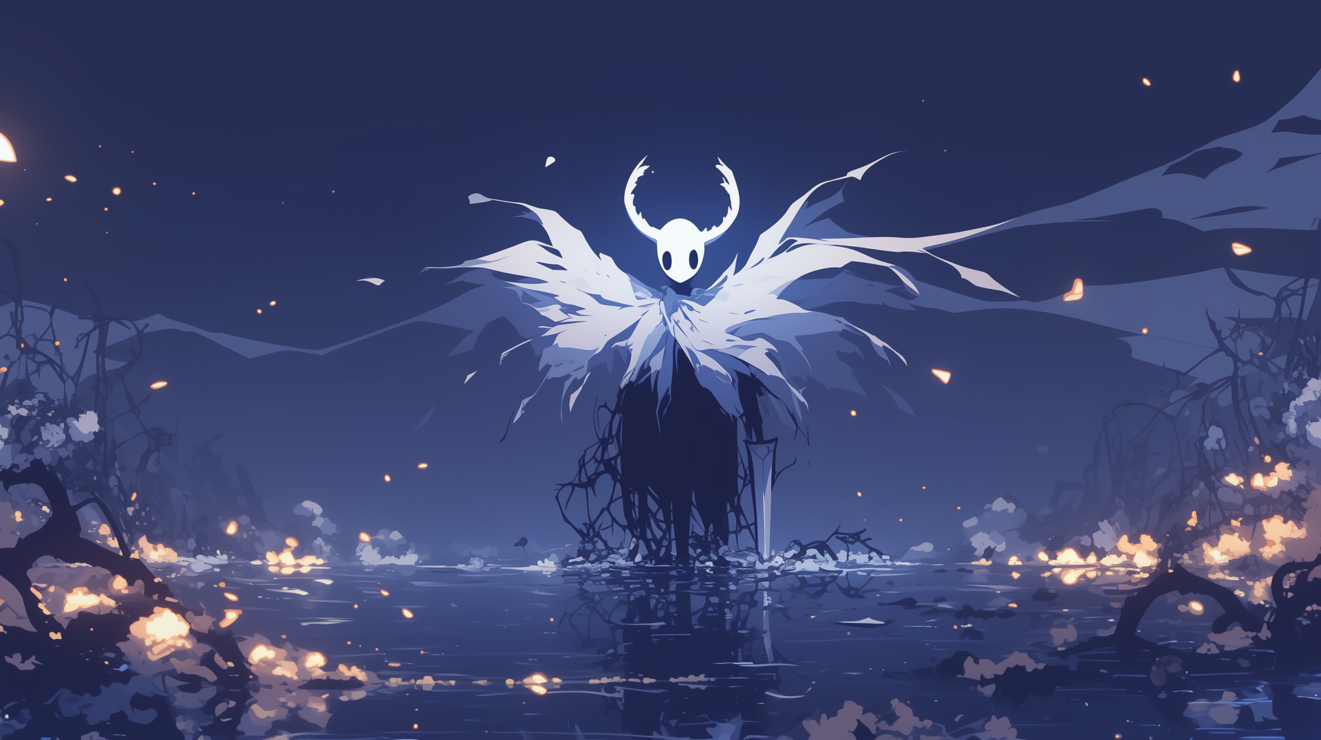 Hollow Knight HD Wallpaper: Embrace the Dark Adventure by patrika