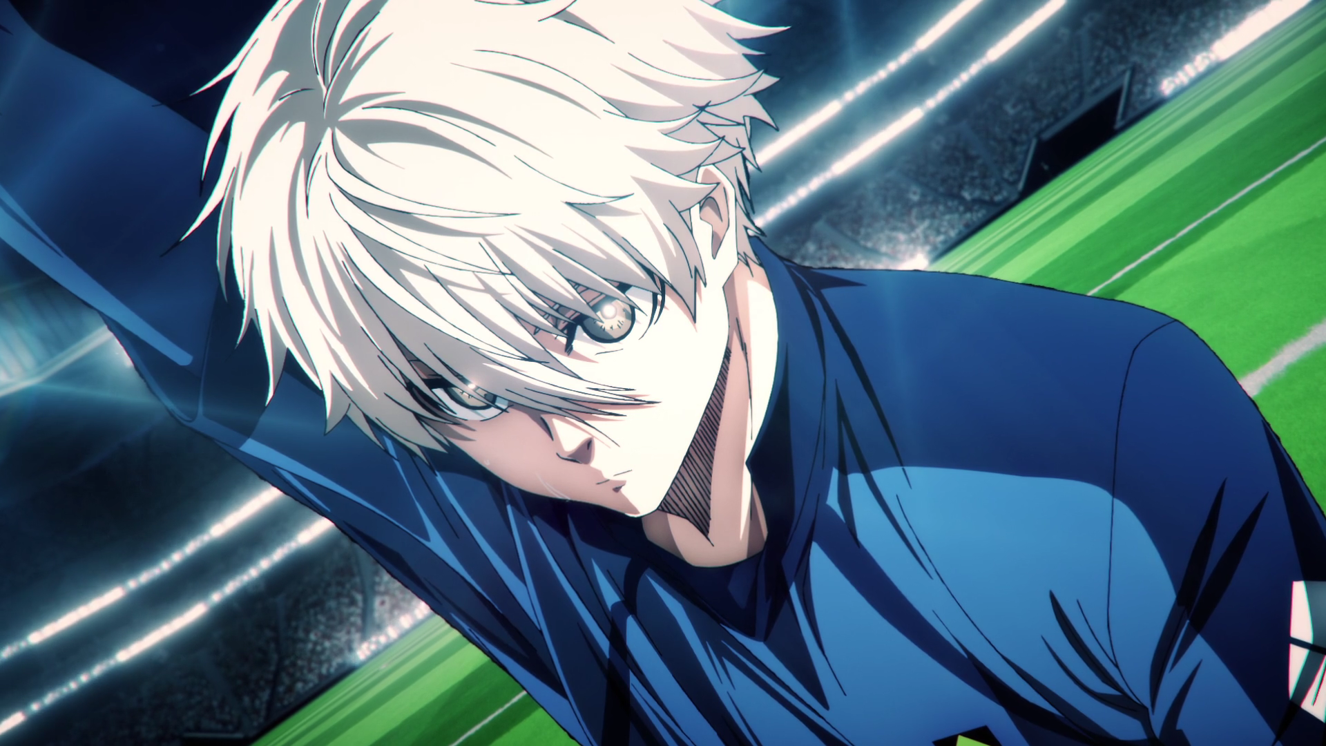 Seishiro Nagi HD Wallpaper – Dynamic Anime Action Shot