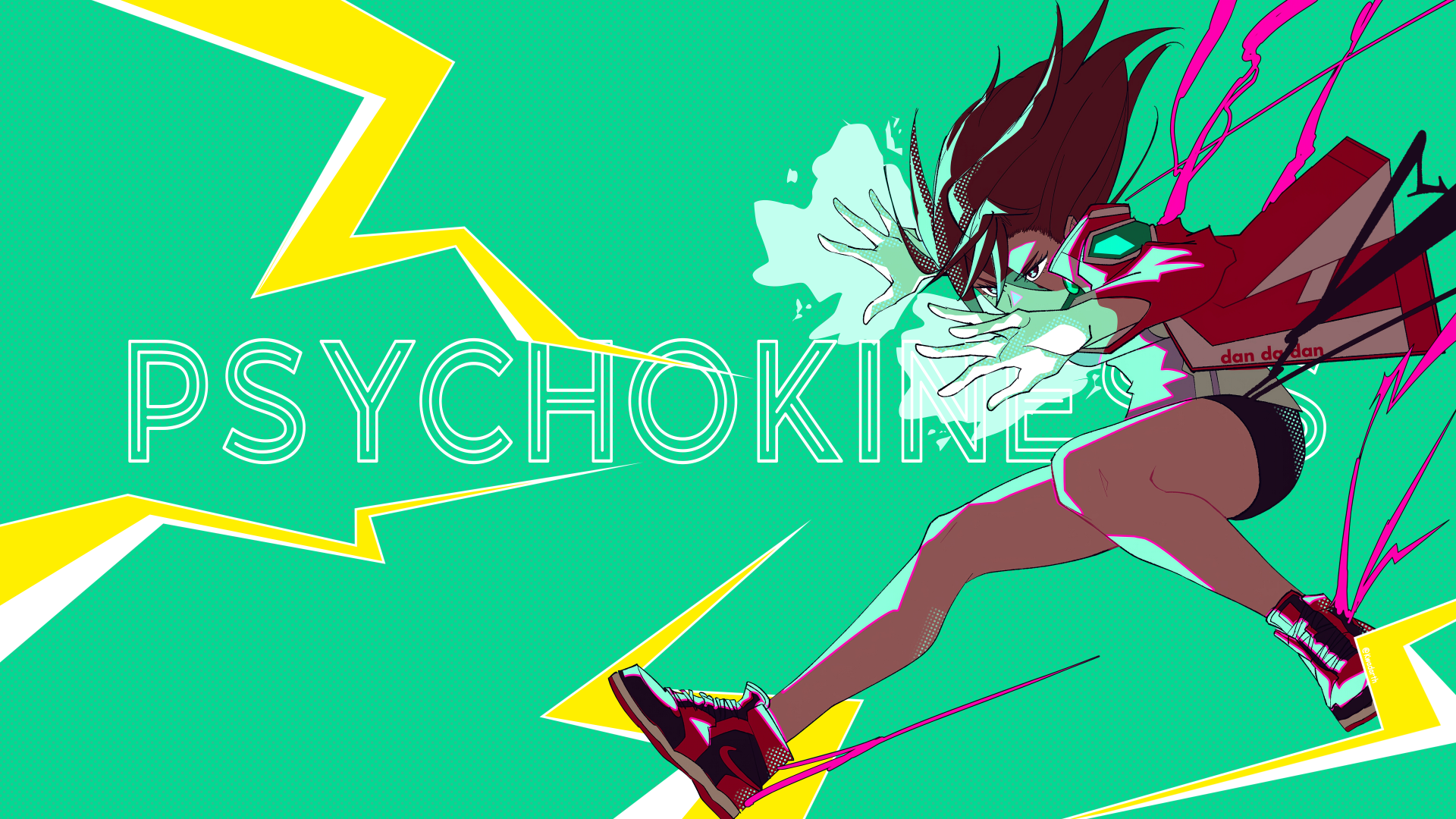 4K Ultra HD Momo Ayase Anime Wallpaper – Dandadan Psykokinesis Burst