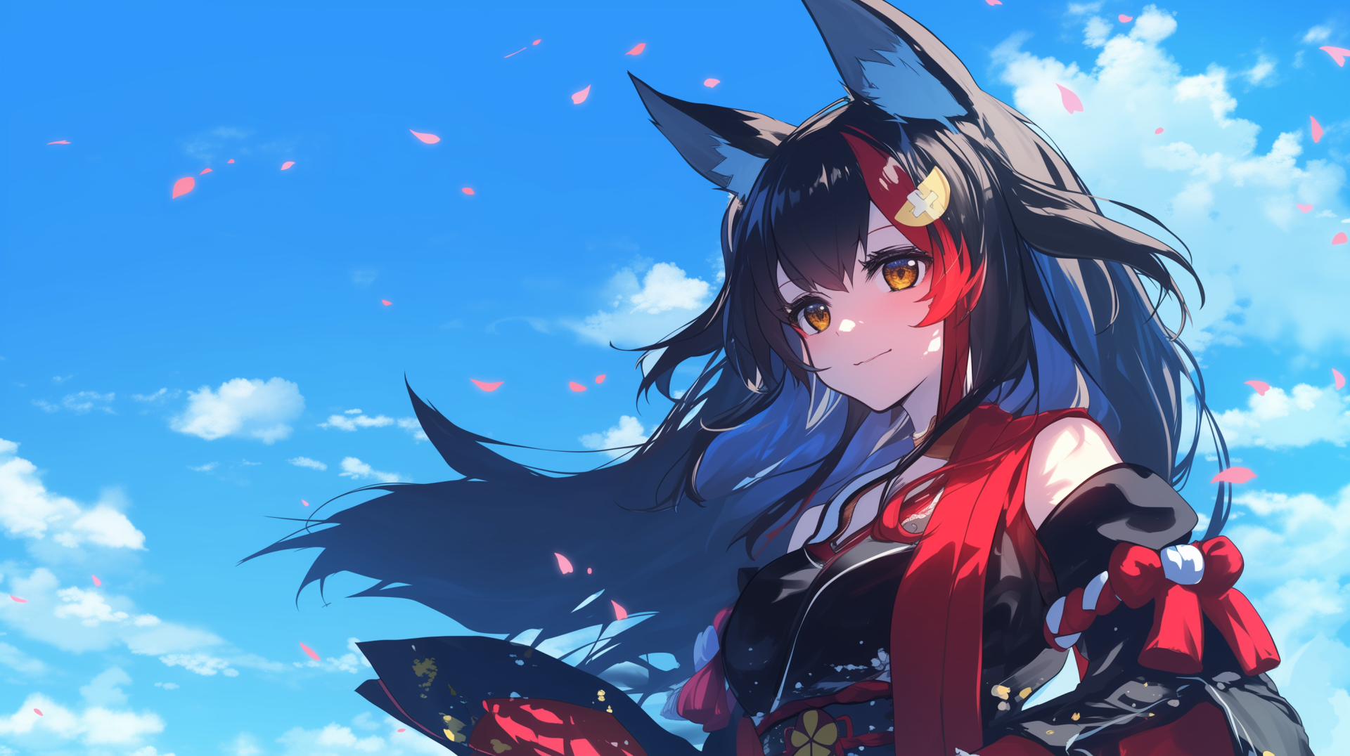 Ookami Mio HD Wallpaper - Stunning Hololive Anime Artwork by patrika
