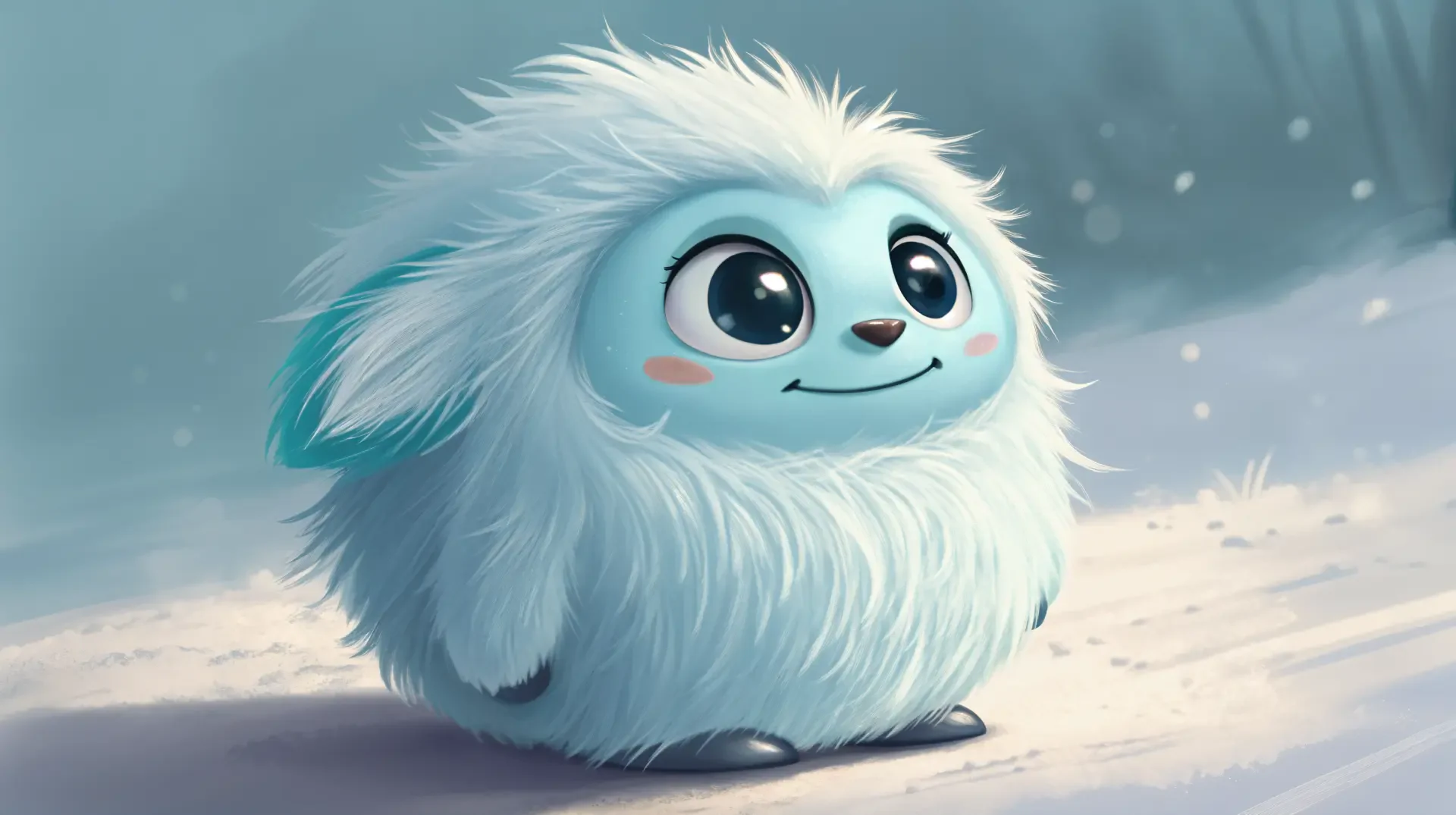 Cute & Fluffy Friend: 4K Ultra HD Wallpaper by QuantumCurator