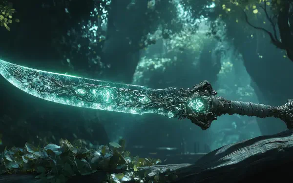 Enchanted Sword: A 4K Ultra HD Fantasy Masterpiece by robokoboto