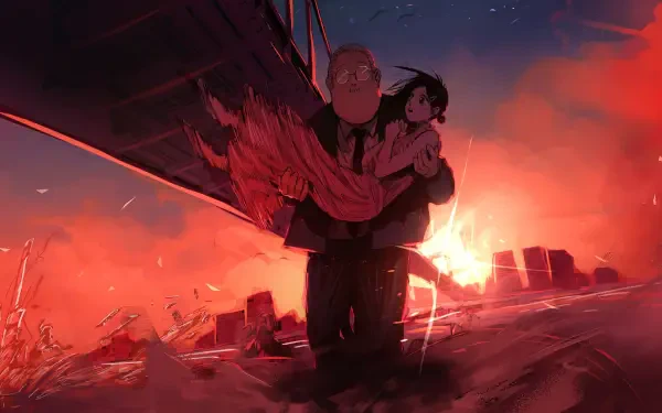 Download Anime Sakamoto Days Taro Sakamoto HD Wallpaper