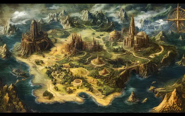 Fantasy Map Wallpapers