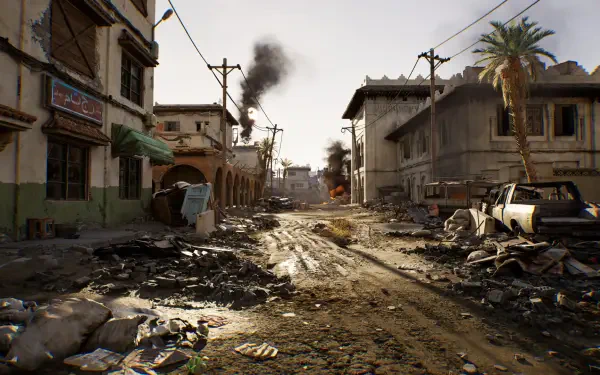 Delta Force HD Wallpaper: Tactical Terrain in Action