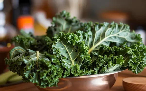 Fresh Kale in Stunning 4K Ultra HD Wallpaper by QuantumCurator