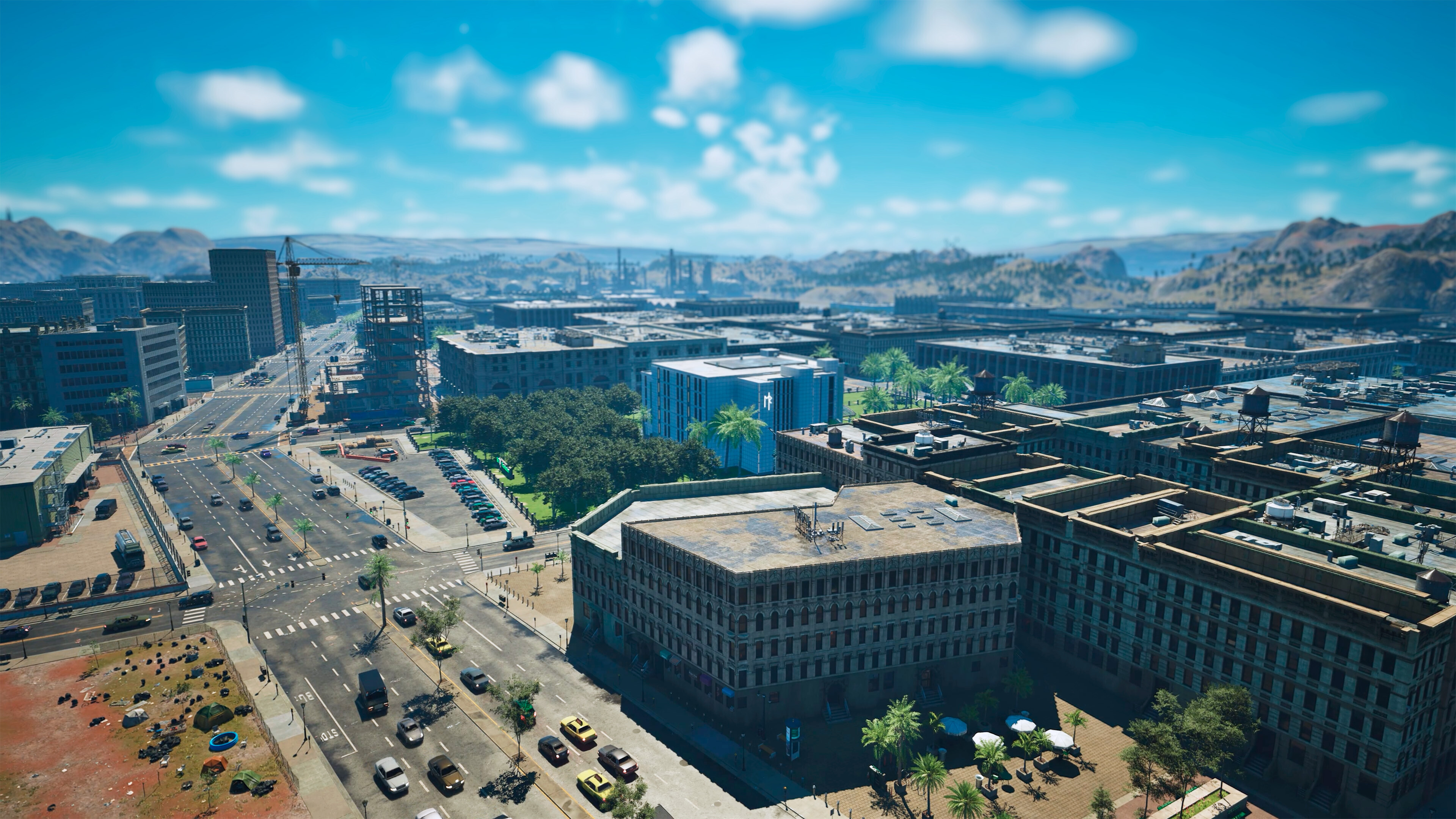 Ambulance Life: A Paramedic Simulator 4K Ultra HD Cityscape Wallpaper