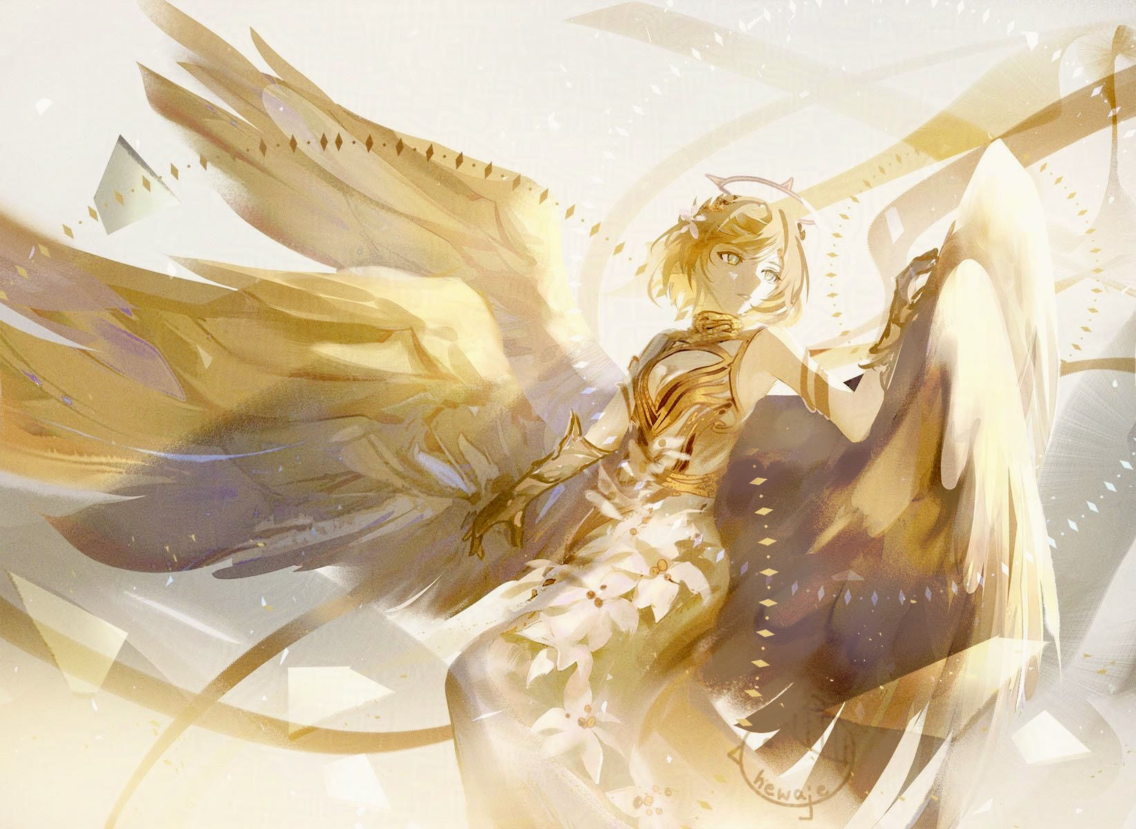 Aglaea from Honkai: Star Rail - Stunning HD Wallpaper by Hewaje