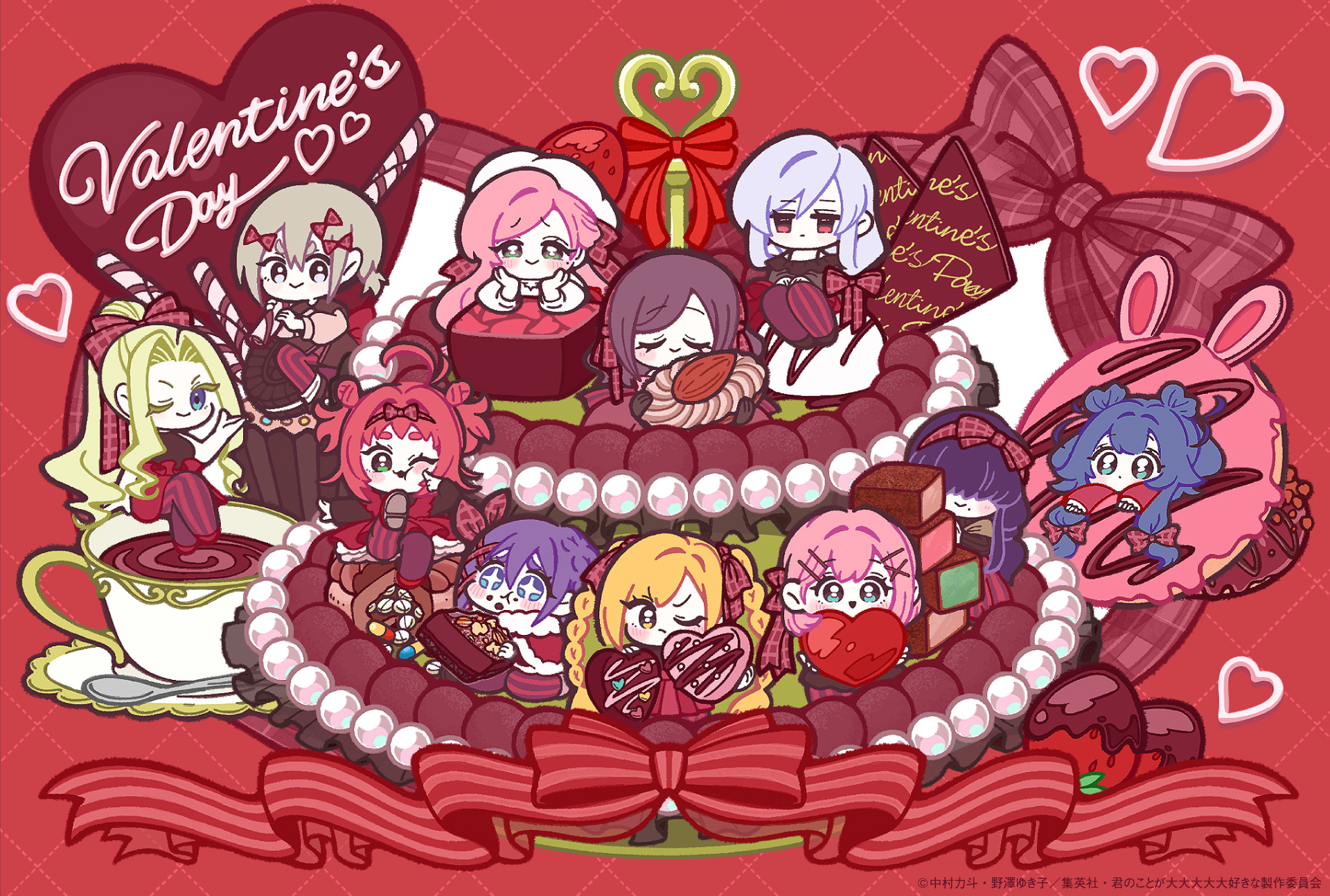 HD Anime Valentine’s Day Wallpaper – 100+ Heartfelt Girlfriends Love Fest