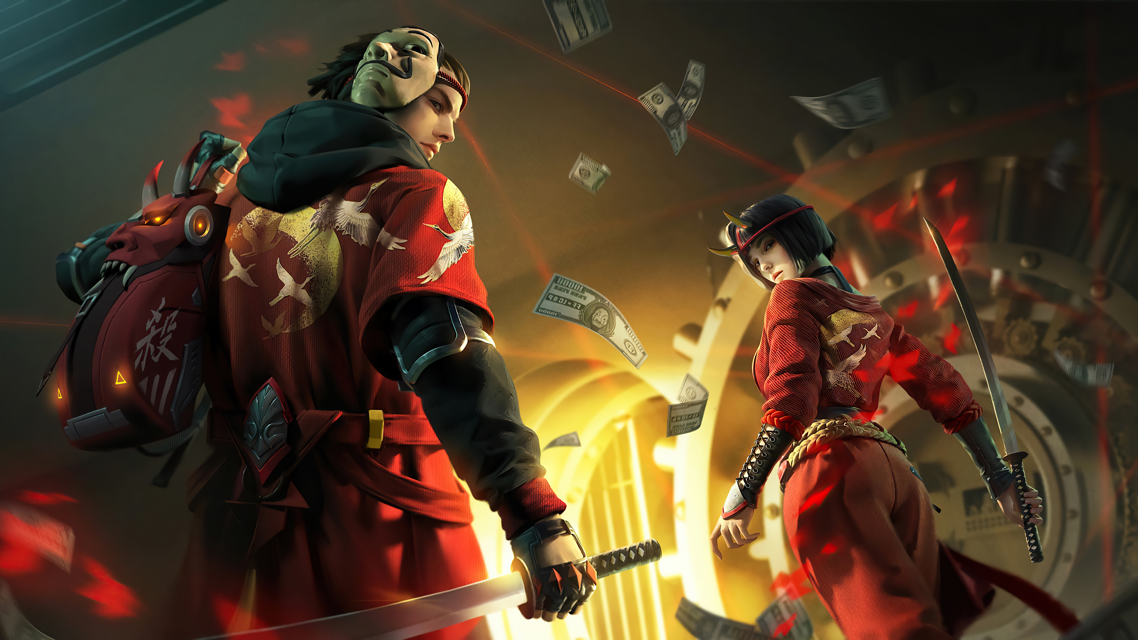 Download Video Game Garena Free Fire 4k Ultra HD Wallpaper
