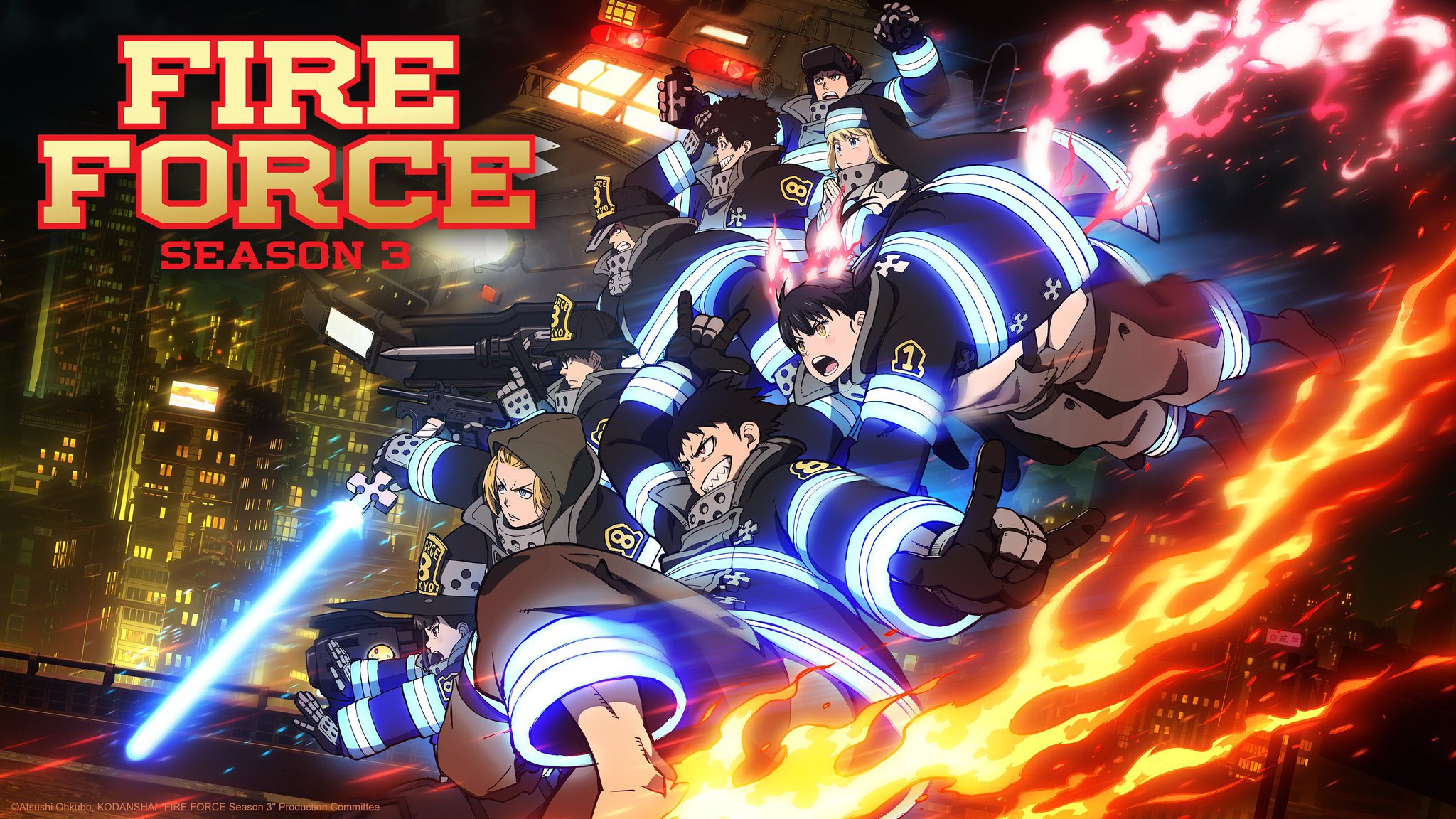 Download Anime Fire Force HD Wallpaper
