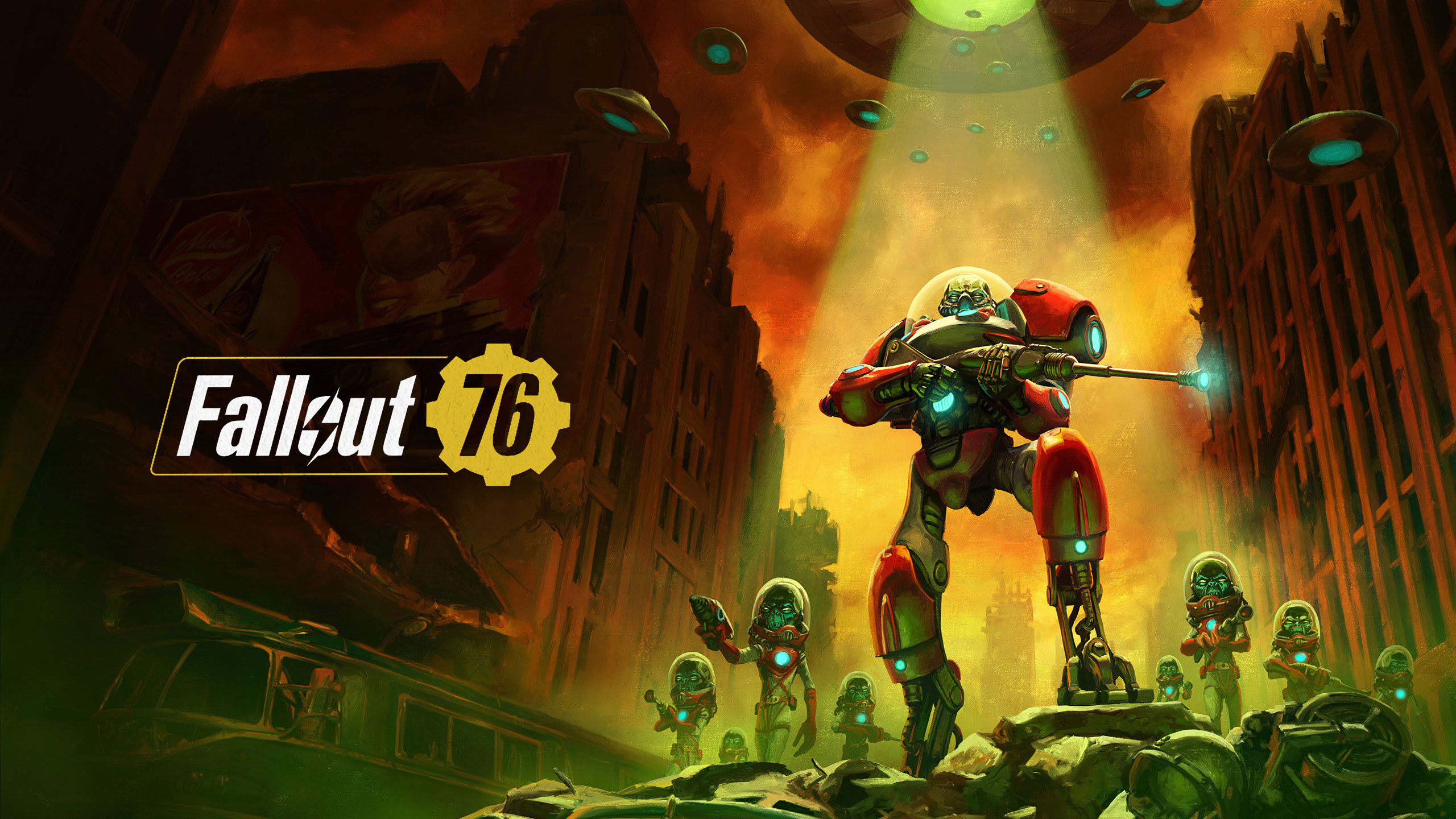 Fallout 76 HD Wallpaper: Epic Adventures in a Wasteland by Astor Alexander