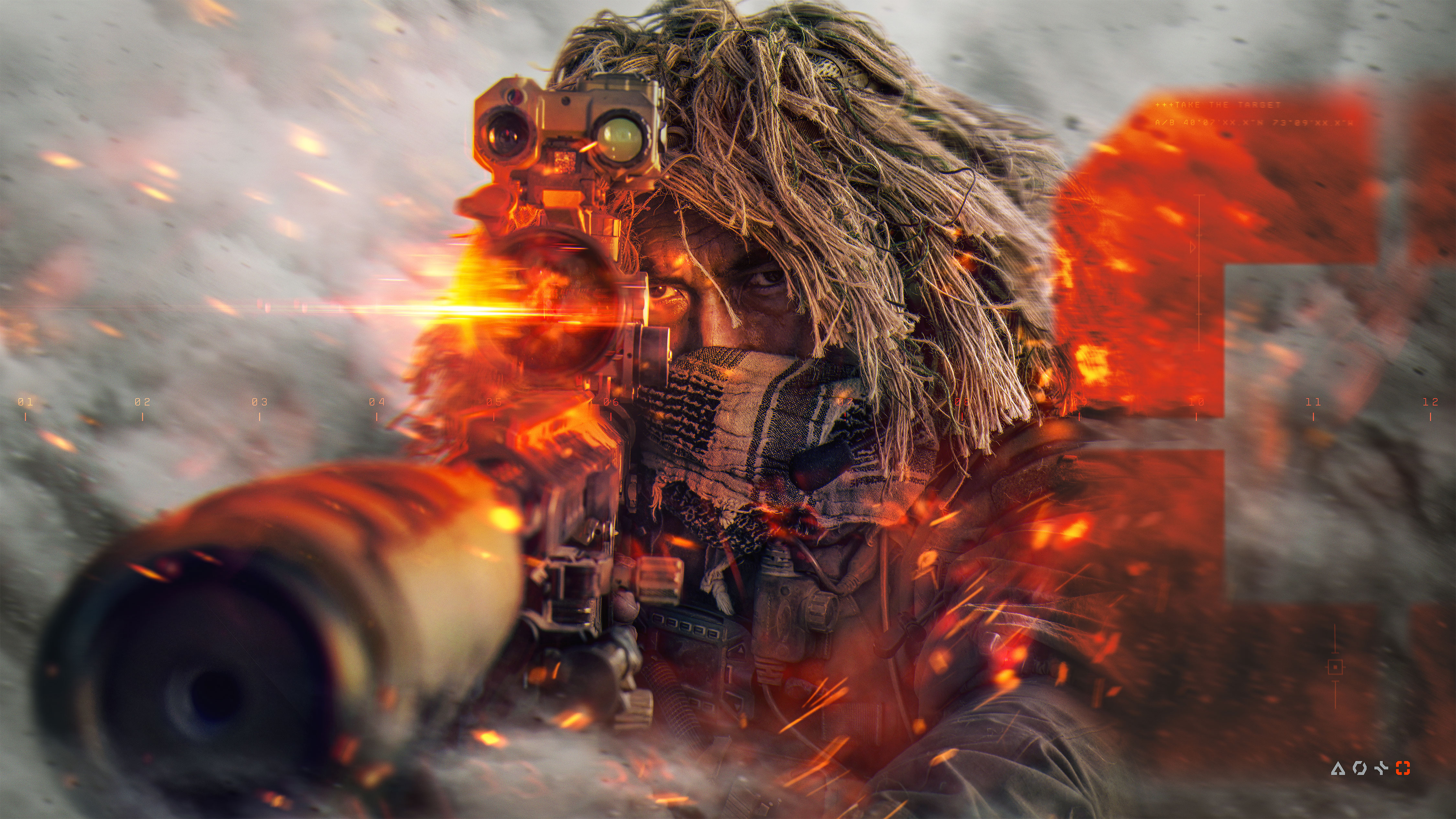 Battlefield 6 Intense 4K Ultra HD Action Wallpaper
