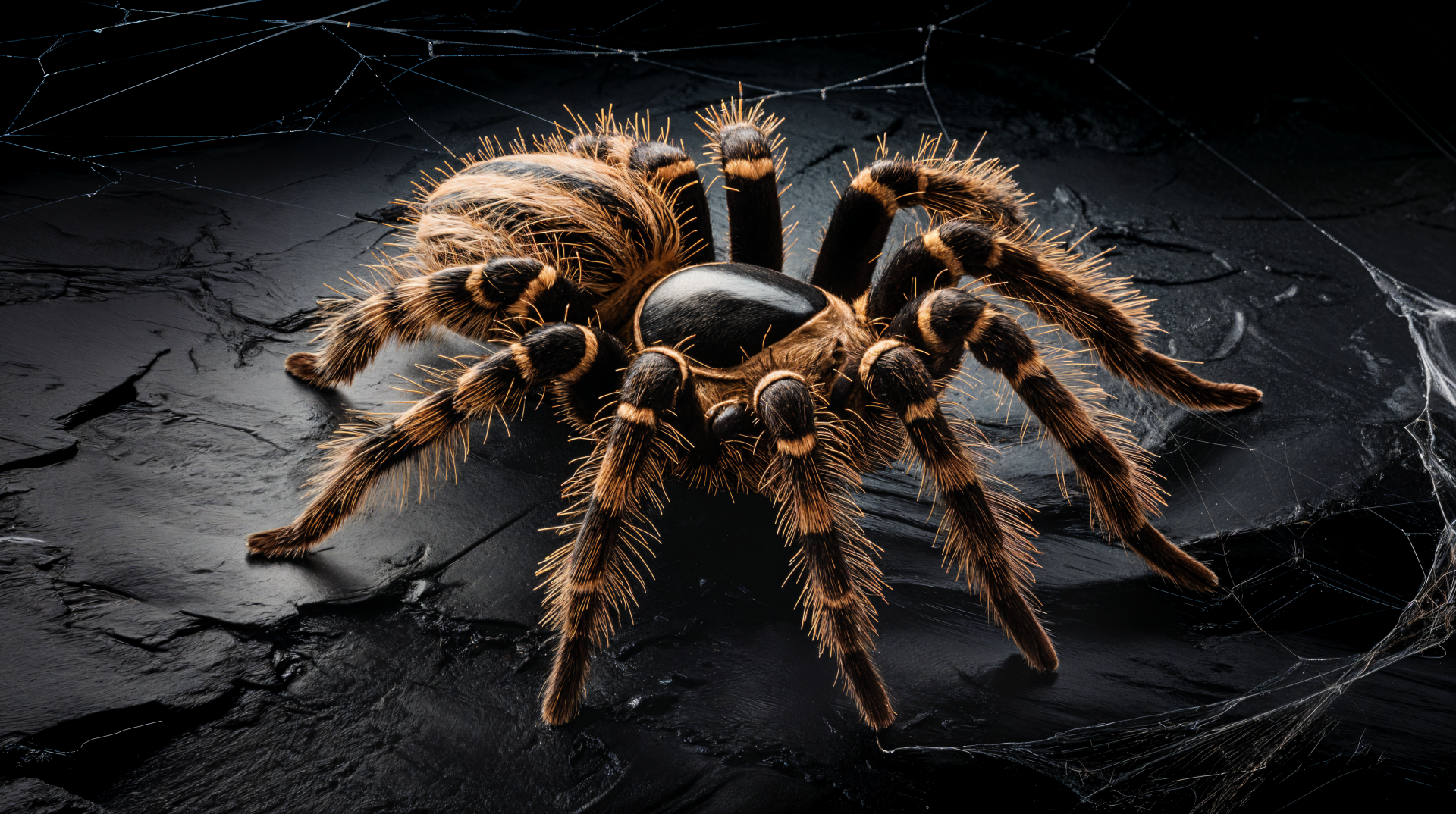 Stunning Tarantula in 4K Ultra HD Wallpaper by QuantumCurator