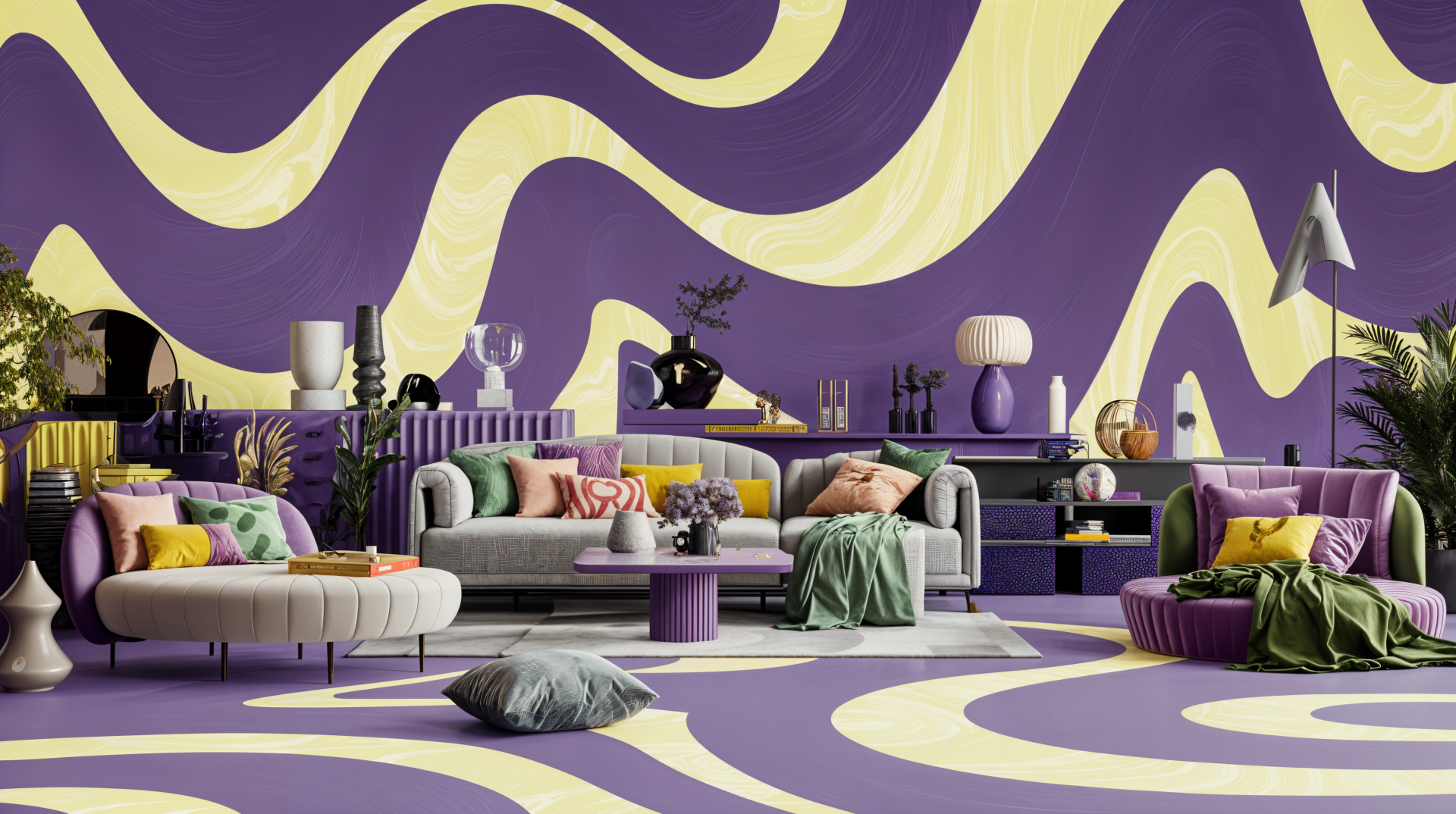 Maximalist Vibes: 4K Ultra HD Wallpaper for Bold Interiors by ...