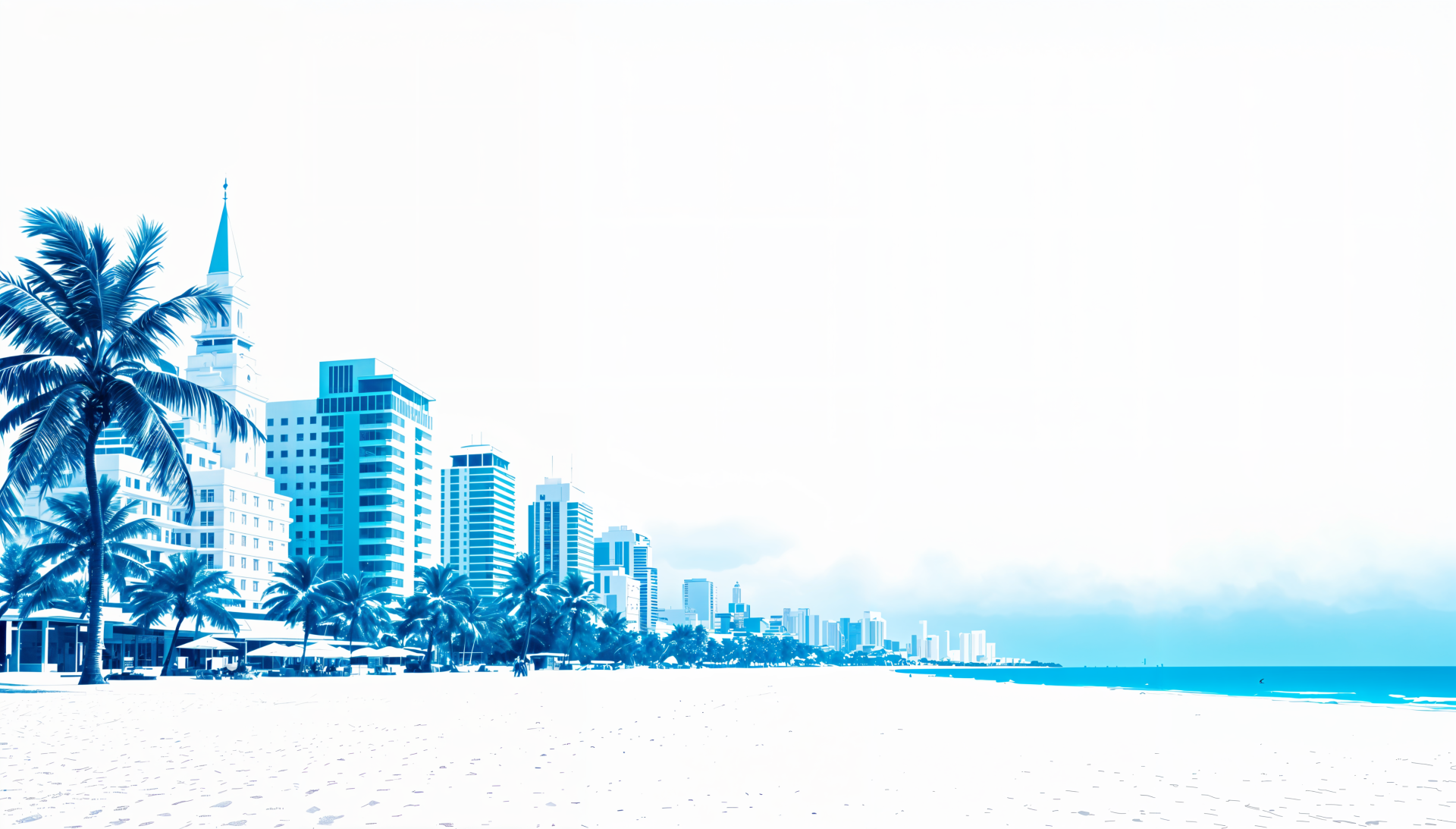 Stunning Miami Beach in 4K Ultra HD Wallpaper by QuantumCurator
