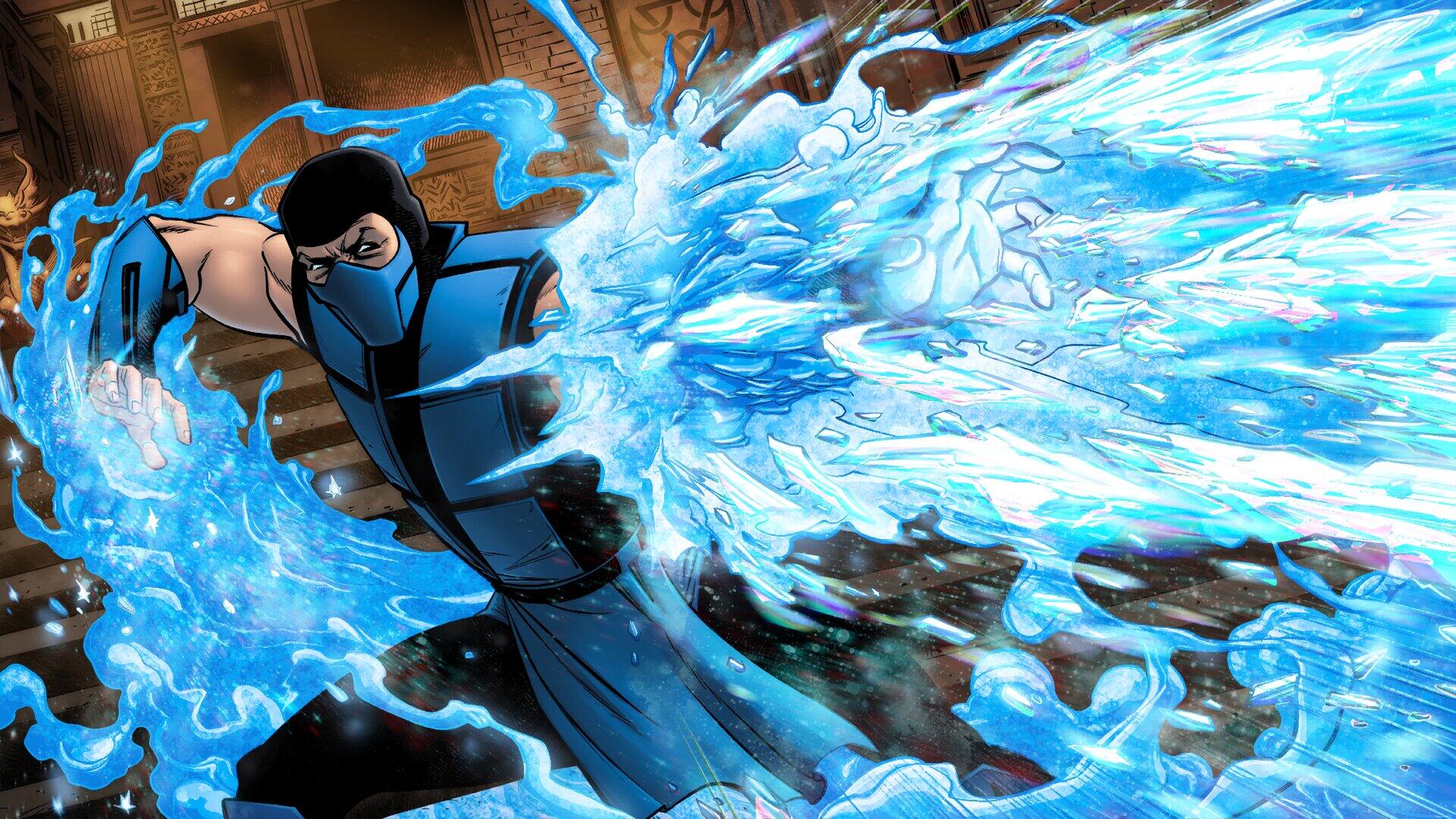 Fortnite x Mortal Kombat: Sub-Zero Unleashes Ice Fury HD Wallpaper