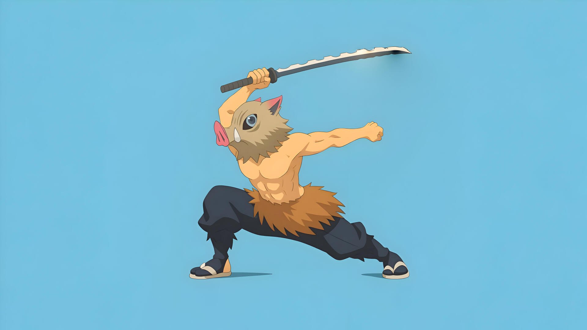 Inosuke by AbhayAiArt