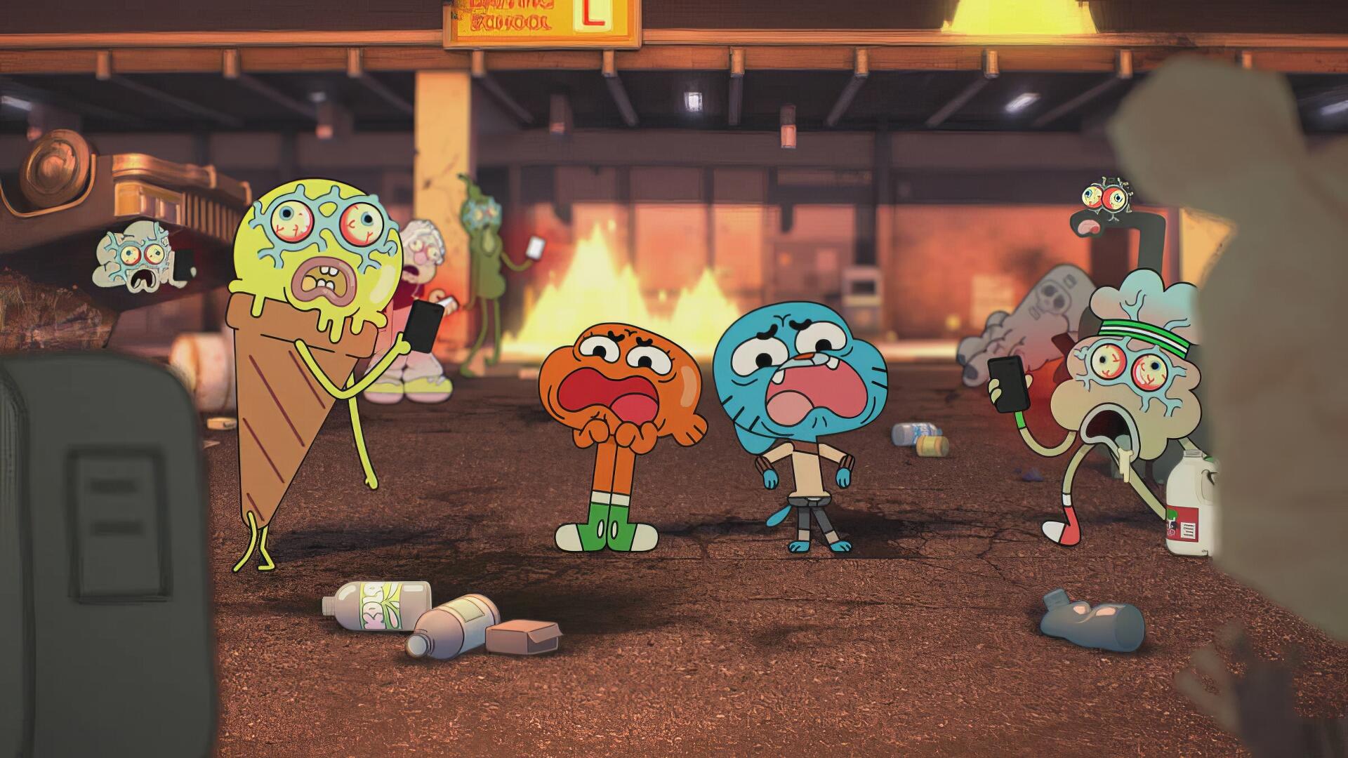 HD Wallpaper: The Wonderfully Weird World of Gumball TV Show Adventure