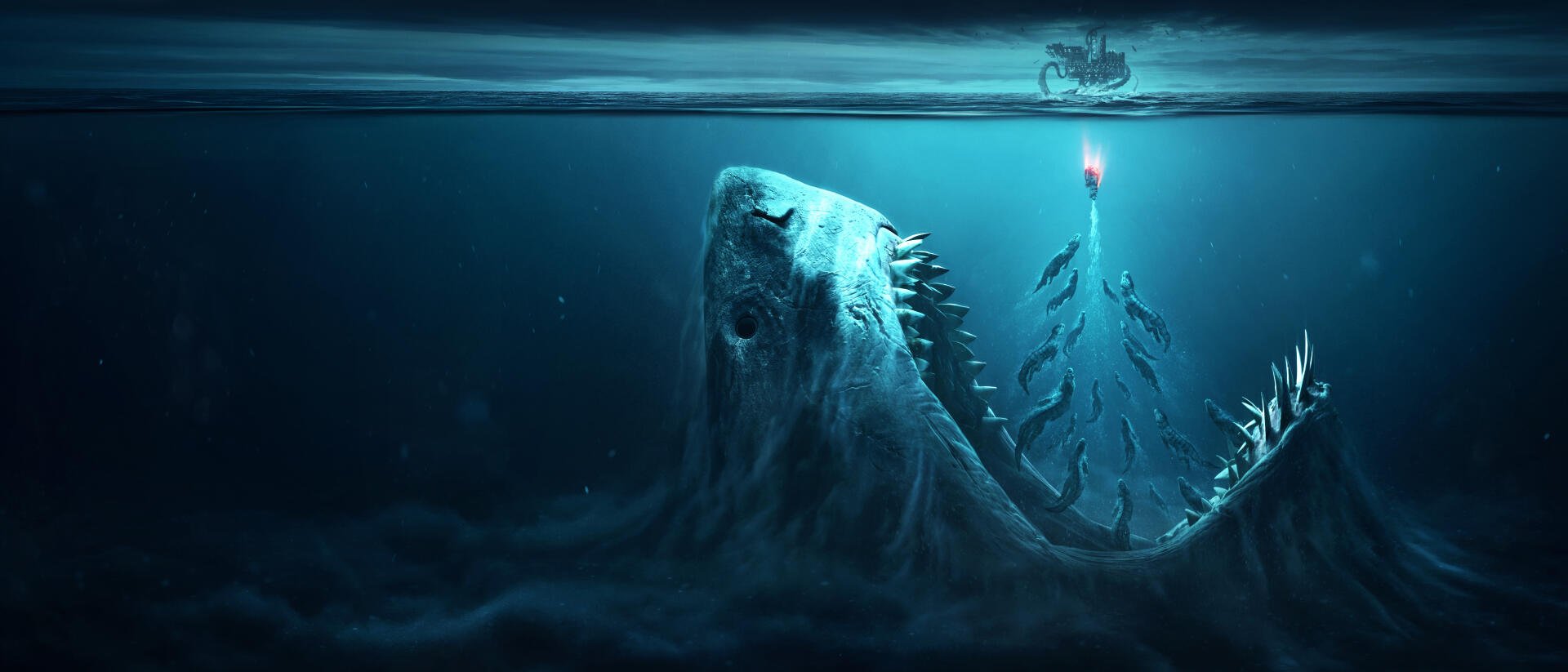 Download Meg 2: The Trench 4k Ultra HD Wallpaper