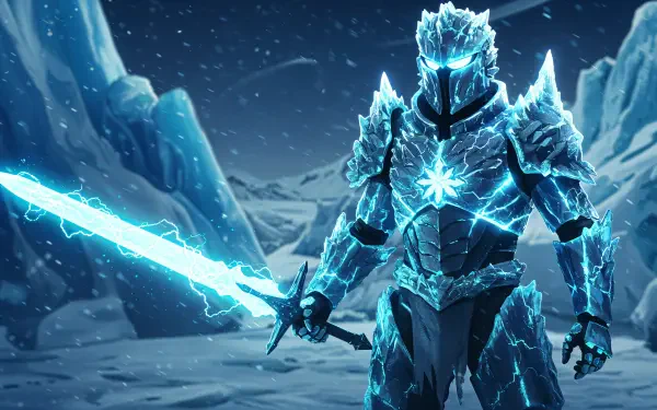 Galactic Sentinel: 4K Ultra HD Wallpaper of the Space Knight by ...