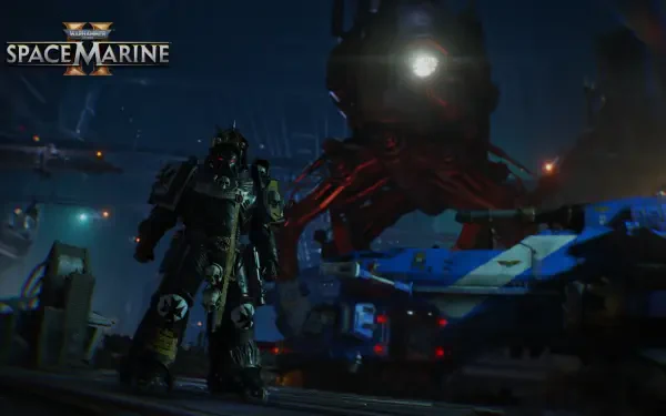 4K Ultra HD Wallpaper: Warhammer 40K - Space Marine 2