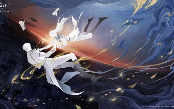 Love Across the Depths of Space | Stunning HD Wallpaper