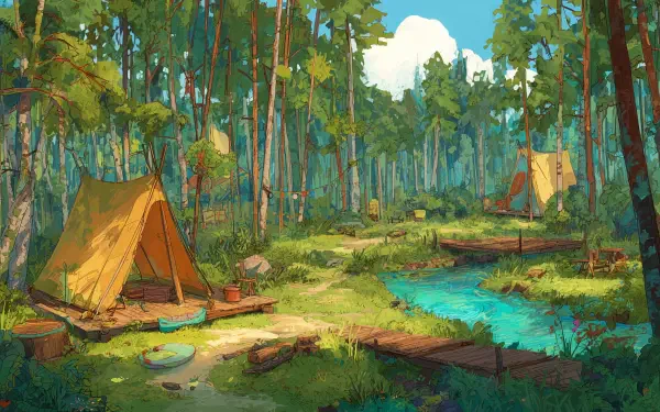 Summer Camp 4k Wallpapers