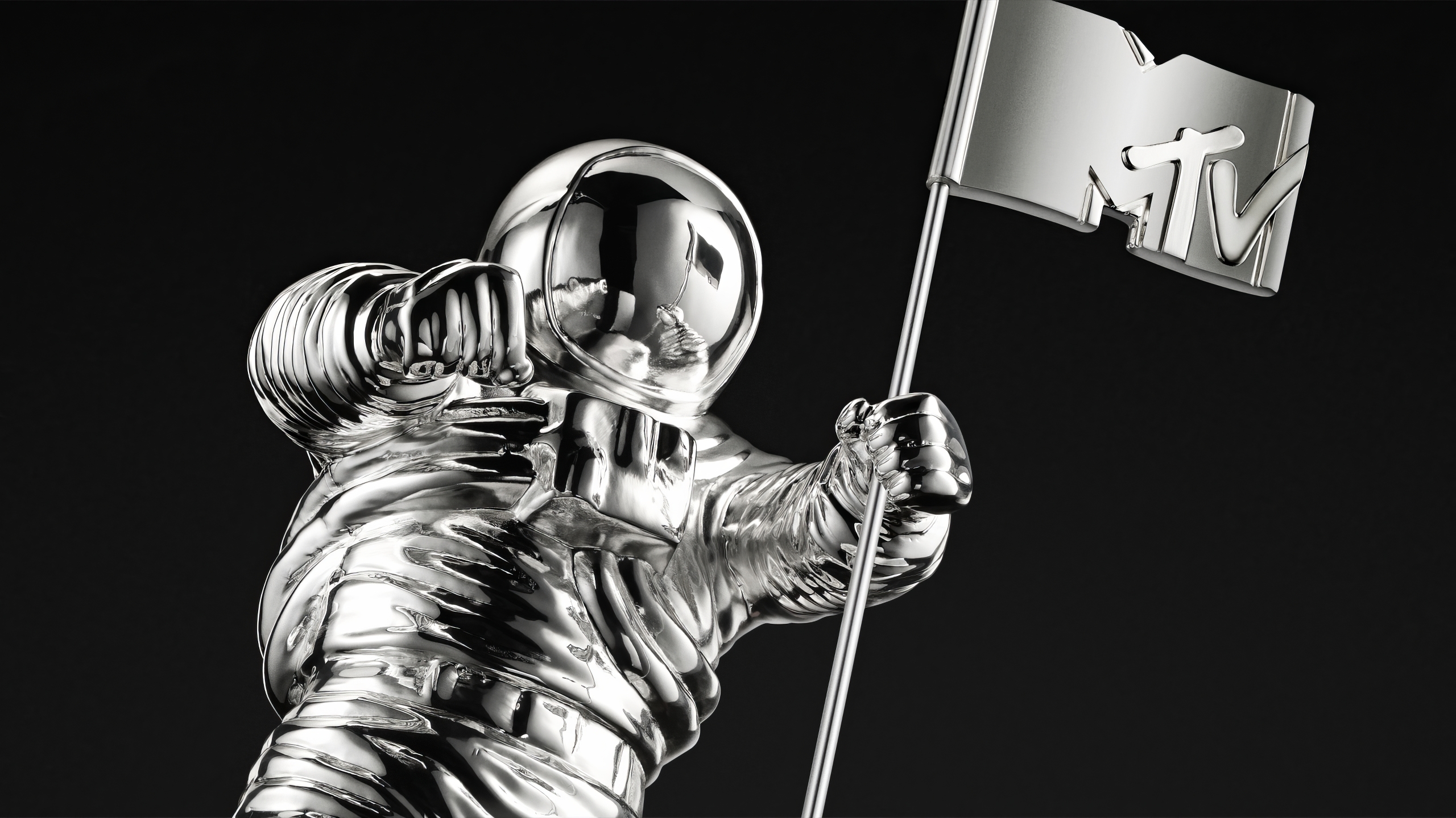 MTV Moonman - Astronaut of Music (HD Wallpaper)