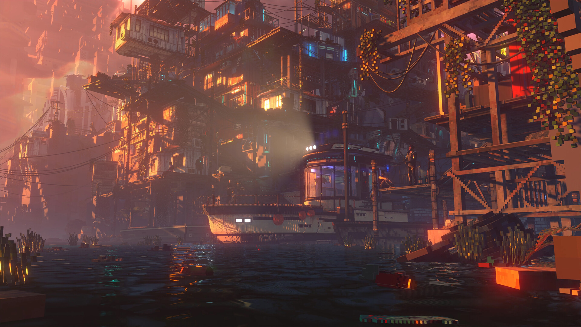 Nivalis Neon Harbor; Ember Docks of Nivalis; Nivalis: Twilight Quay; Harbor of Rust — Nivalis