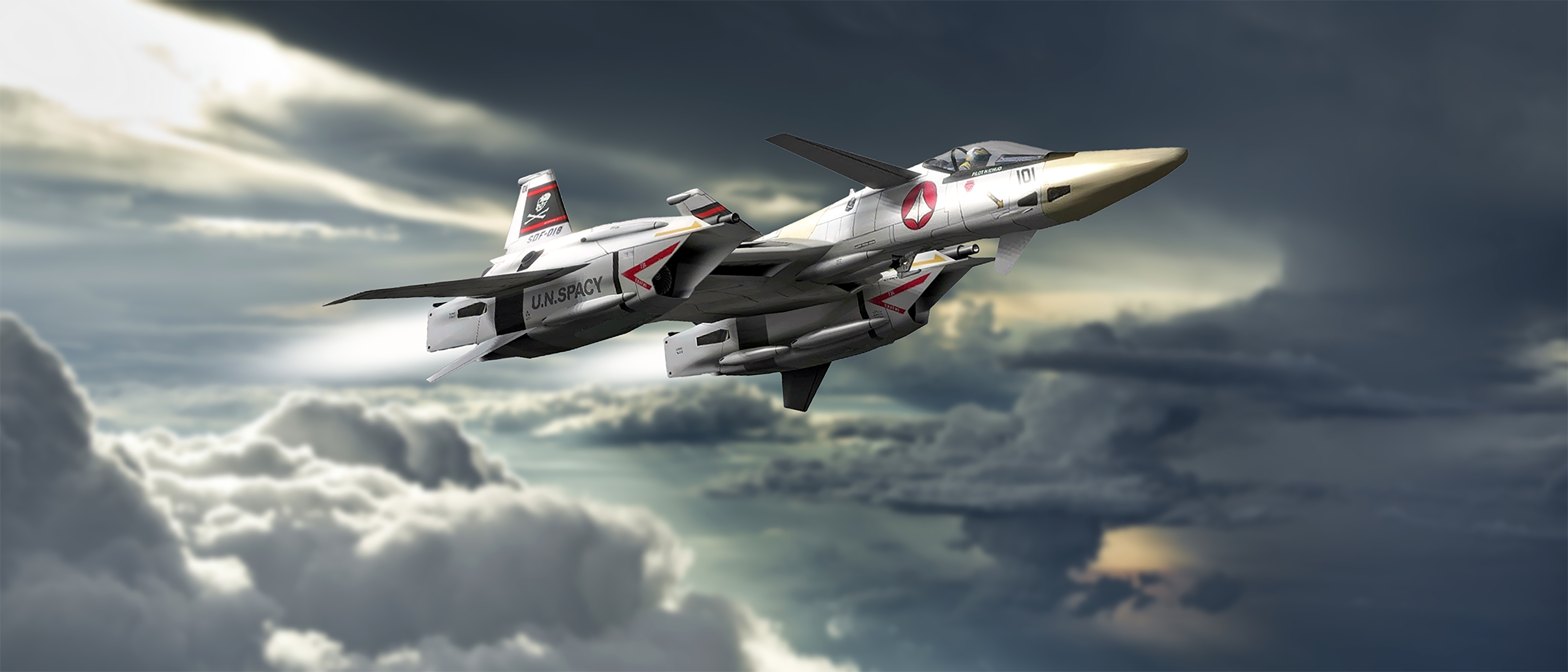 Robotech · Macross 4K — VF-1 Valkyrie Storm Patrol