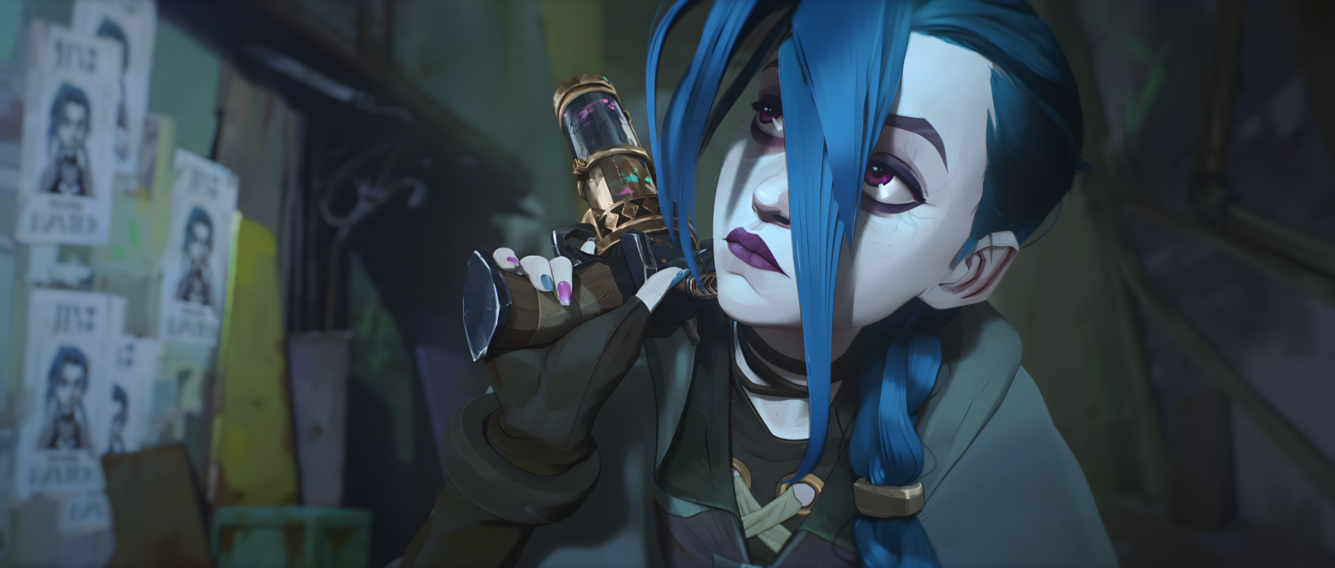 Arcane Season 2 — Jinx 4K Ultra HD Wallpaper