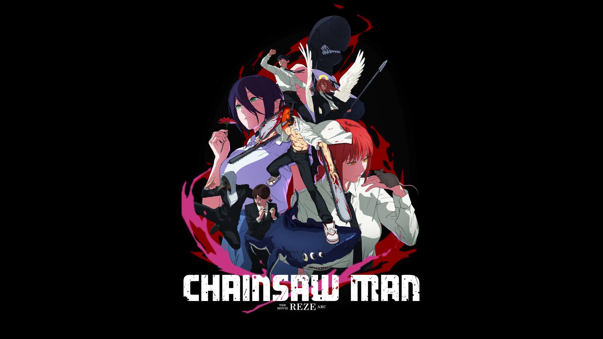 Download Chainsaw Man 8k Ultra HD Wallpaper