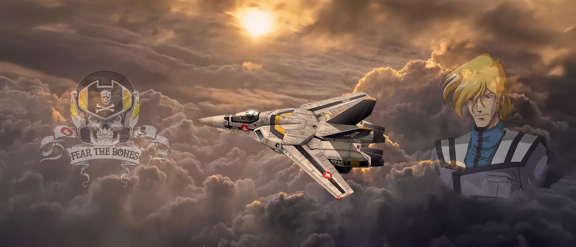 Macross Valkyrie — 4K Robotech Skyborne Wallpaper by Rodrigo Barraza